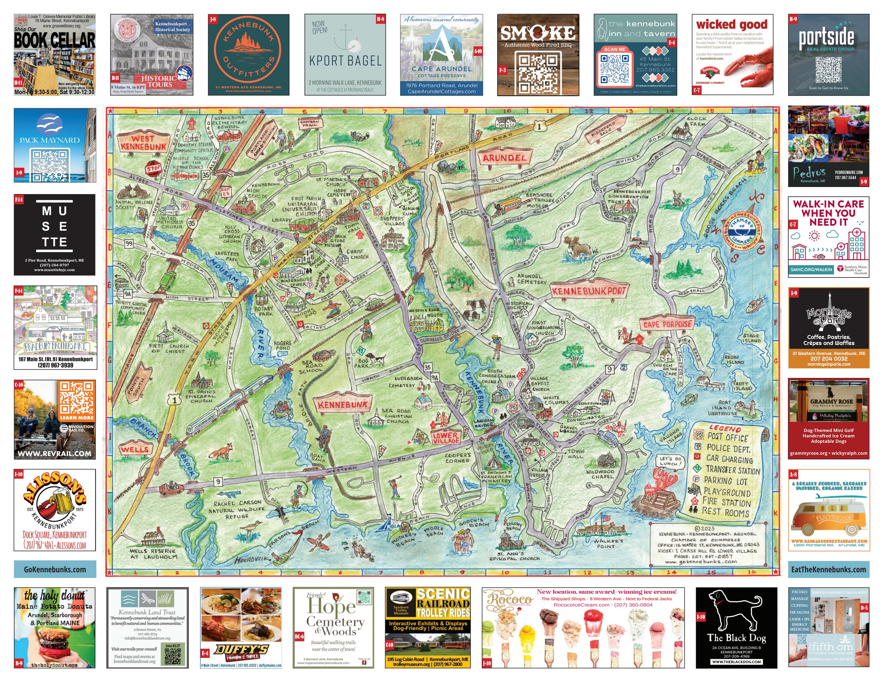 Go Kennebunks Map 2023-2024 by KKA Chamber of Commerce - Issuu