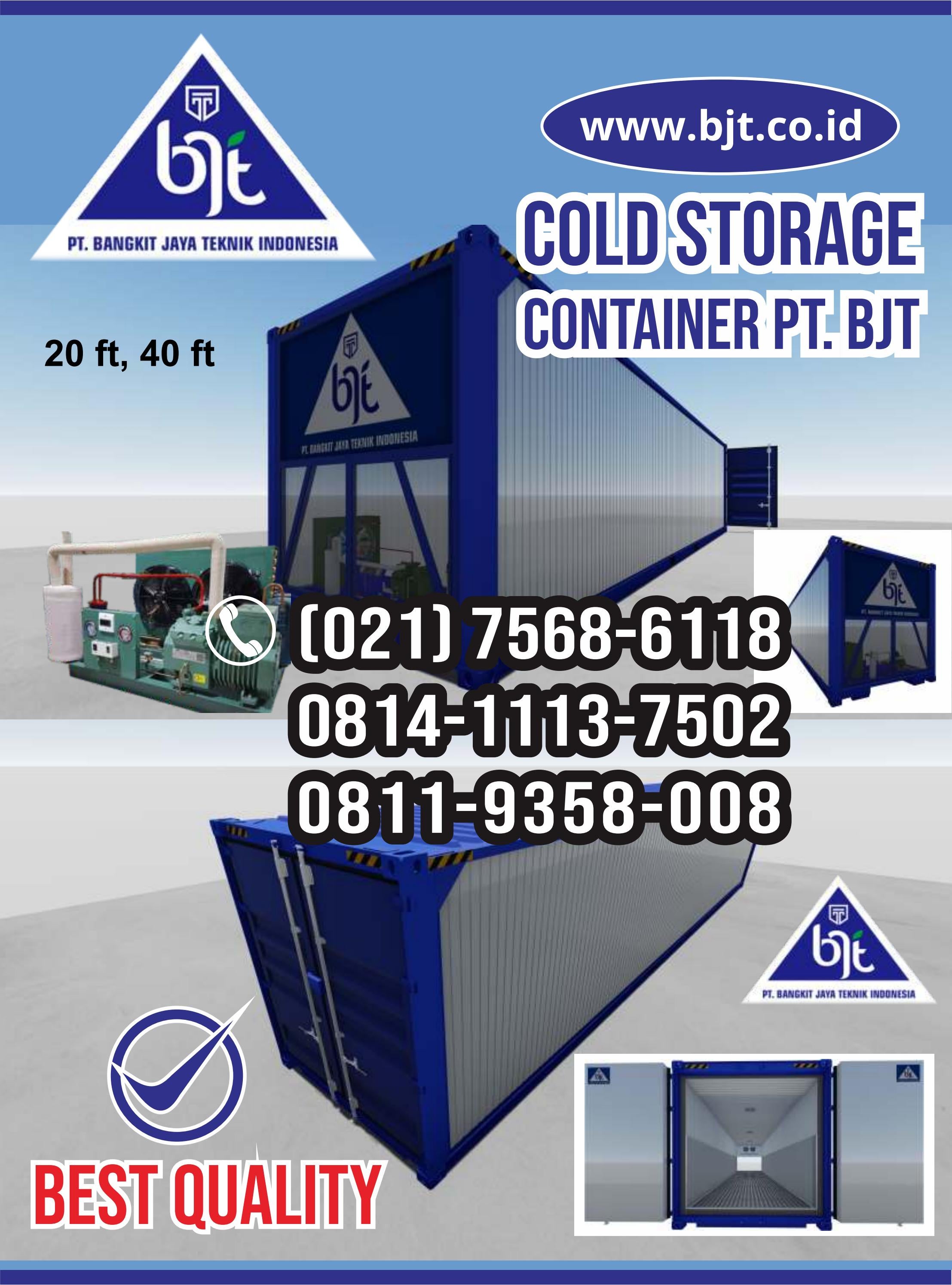 JUAL HARGA COLD STORAGE CONTAINER, COLD ROOM, AIR BLAST FREEZER/ABF ...