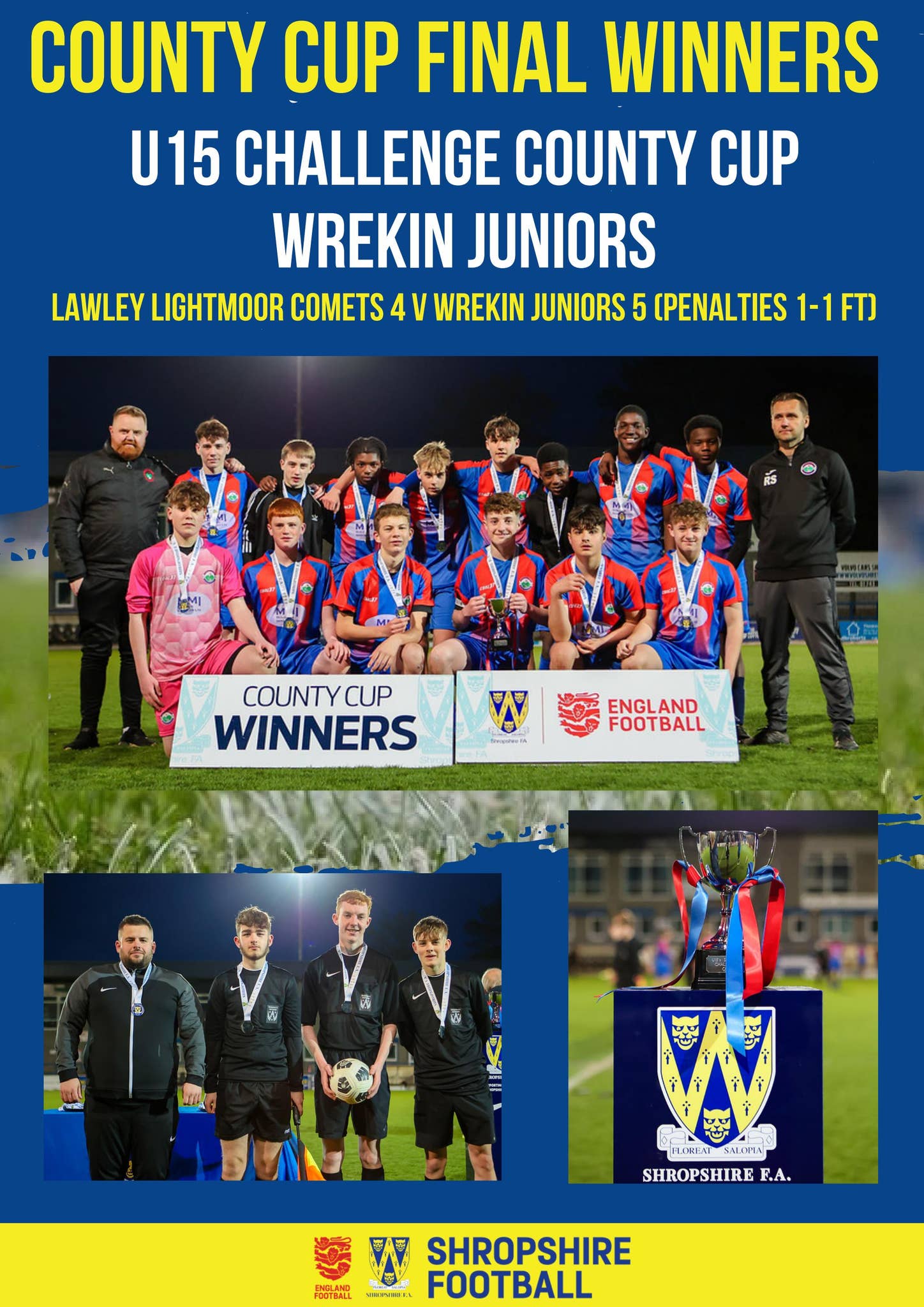 County Cup Finals - Winners 2022/23 by Shropsfa - Issuu