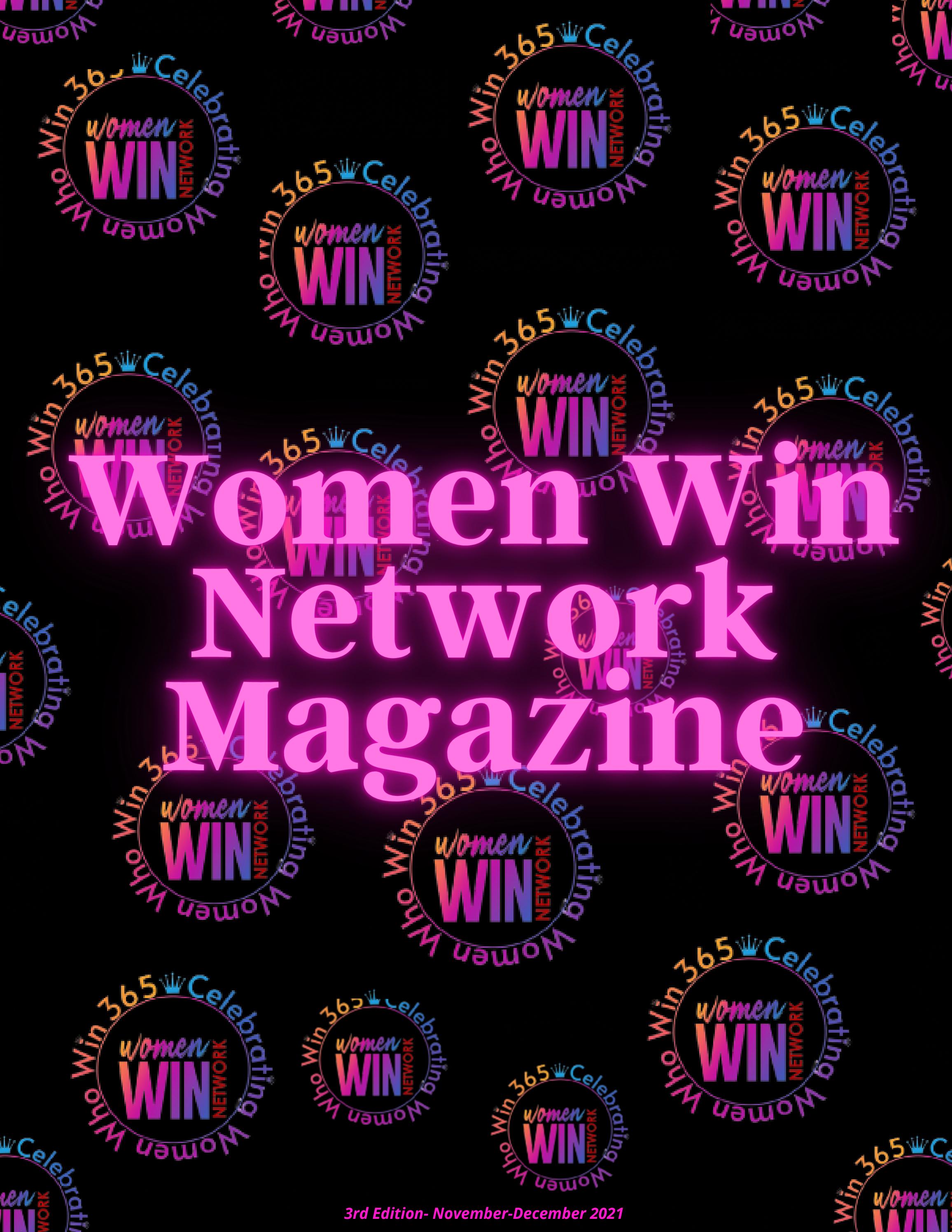 Women Win Network Nov/Dec 2021 Edition #3 by womenwinmagazine - Issuu