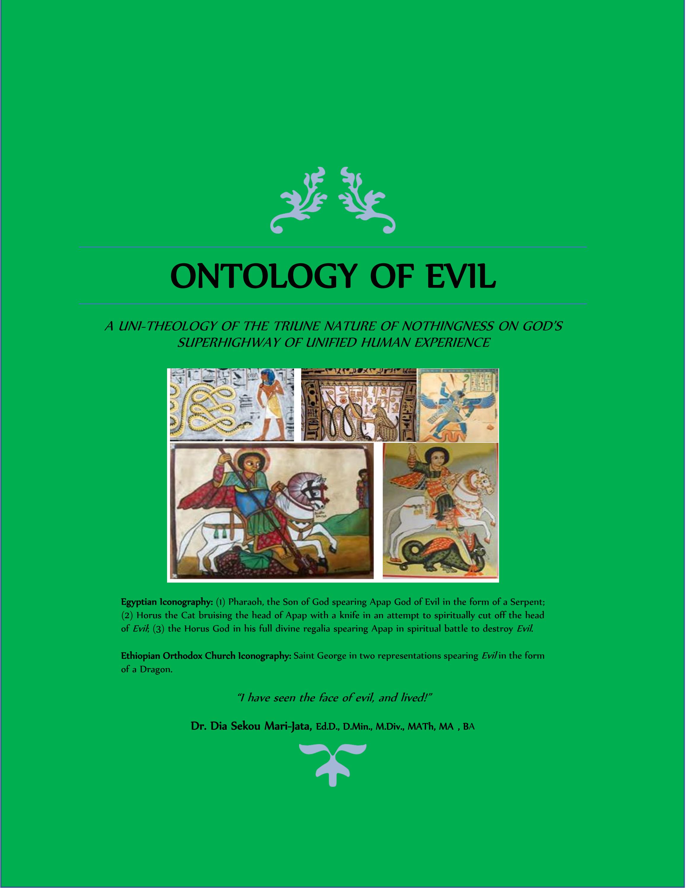 Ontology Of Evil By Dr Dia Sekou Mari Jata Issuu Ontology Of Evil By Dr Dia Sekou Mari Jata Issuu