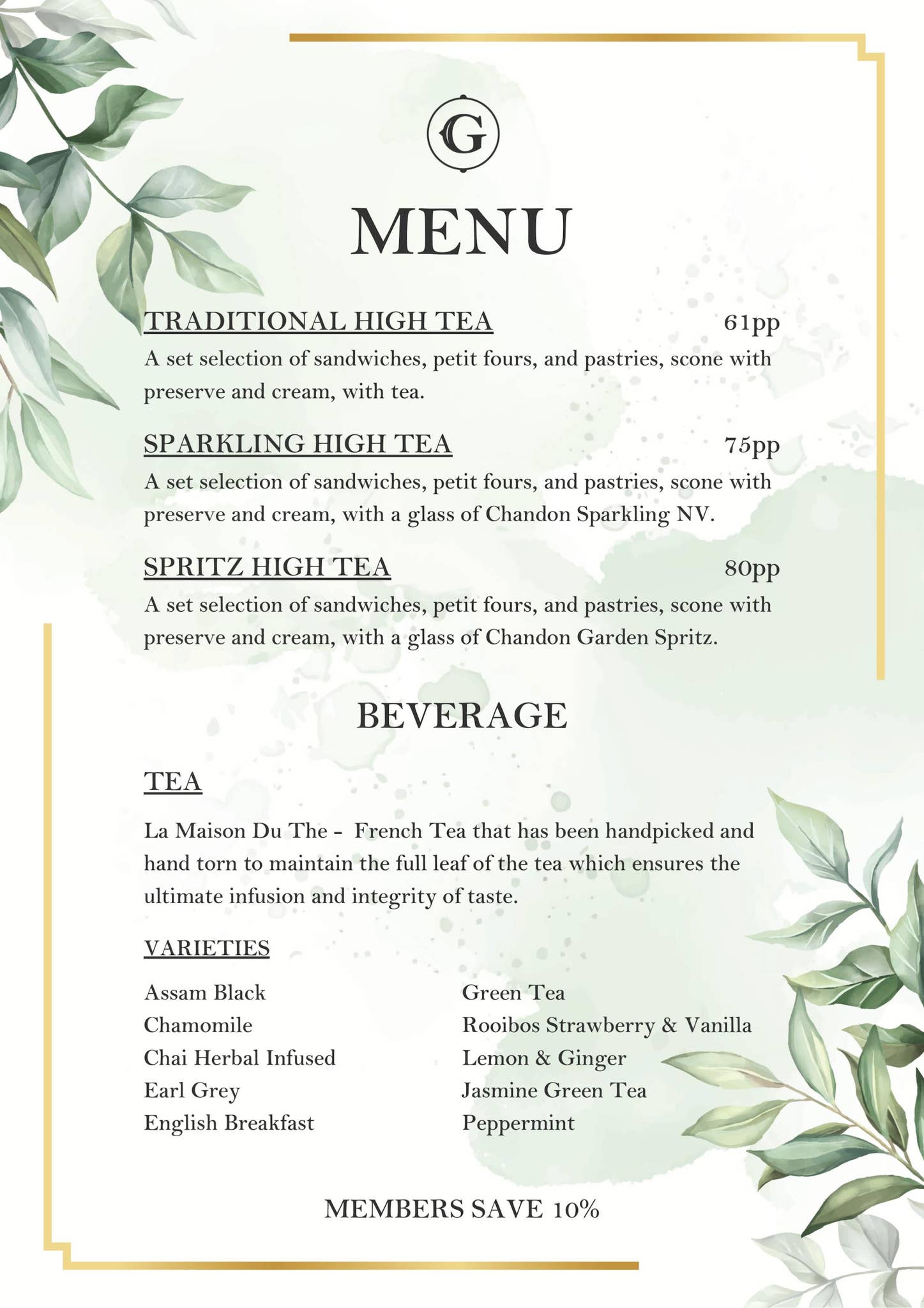 High Tea Menu 2023 May by Bankstown Sports Club - Issuu