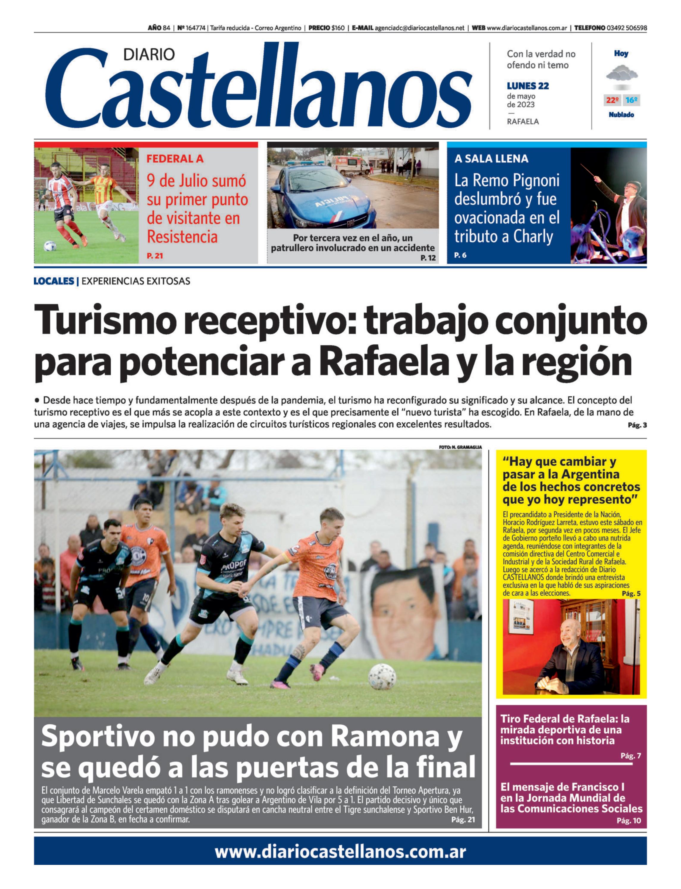 Diario Castellanos 22 05 23 by Diario Castellanos - Issuu