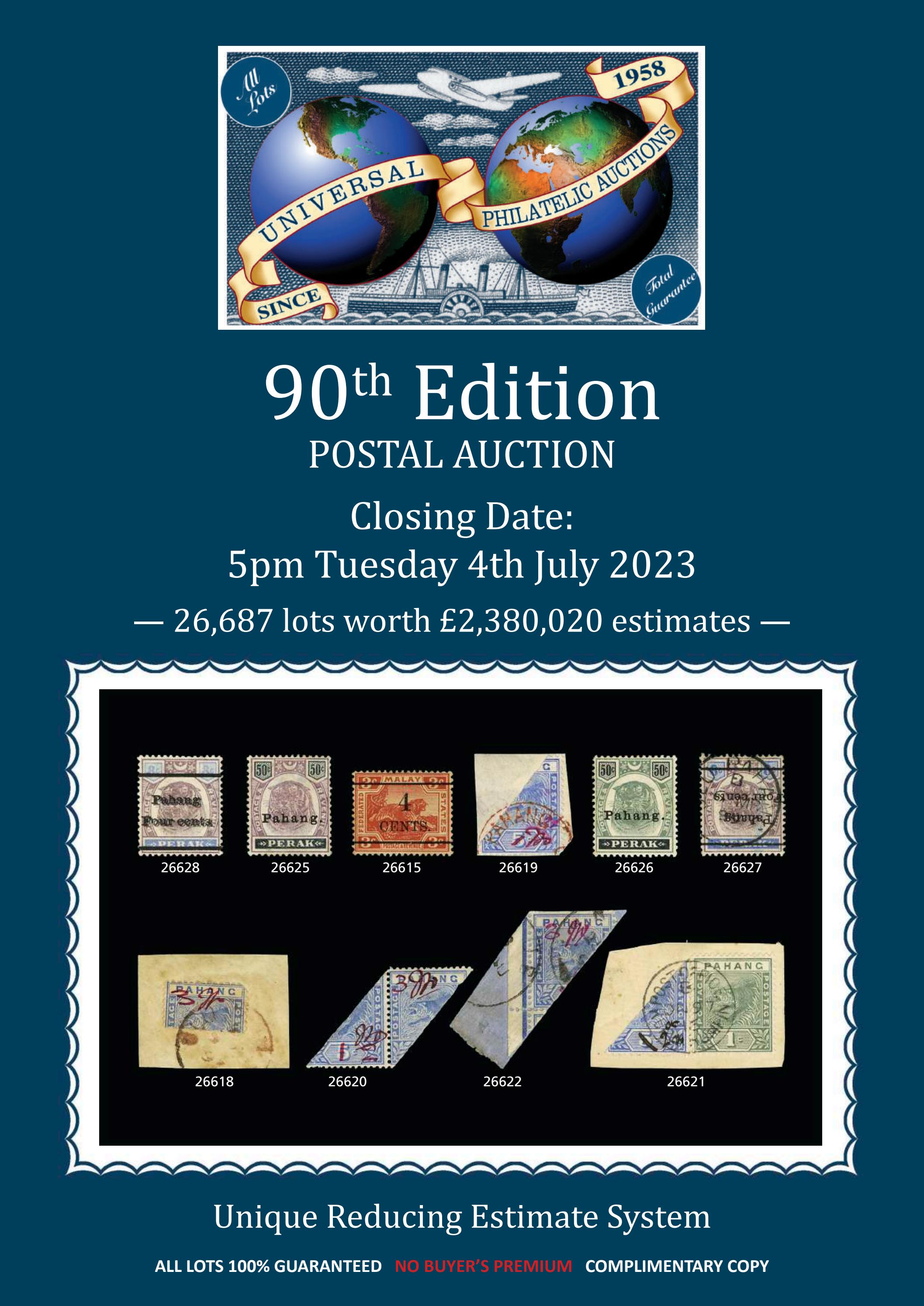 Universal Philatelic Auctions By Park Communications Issuu