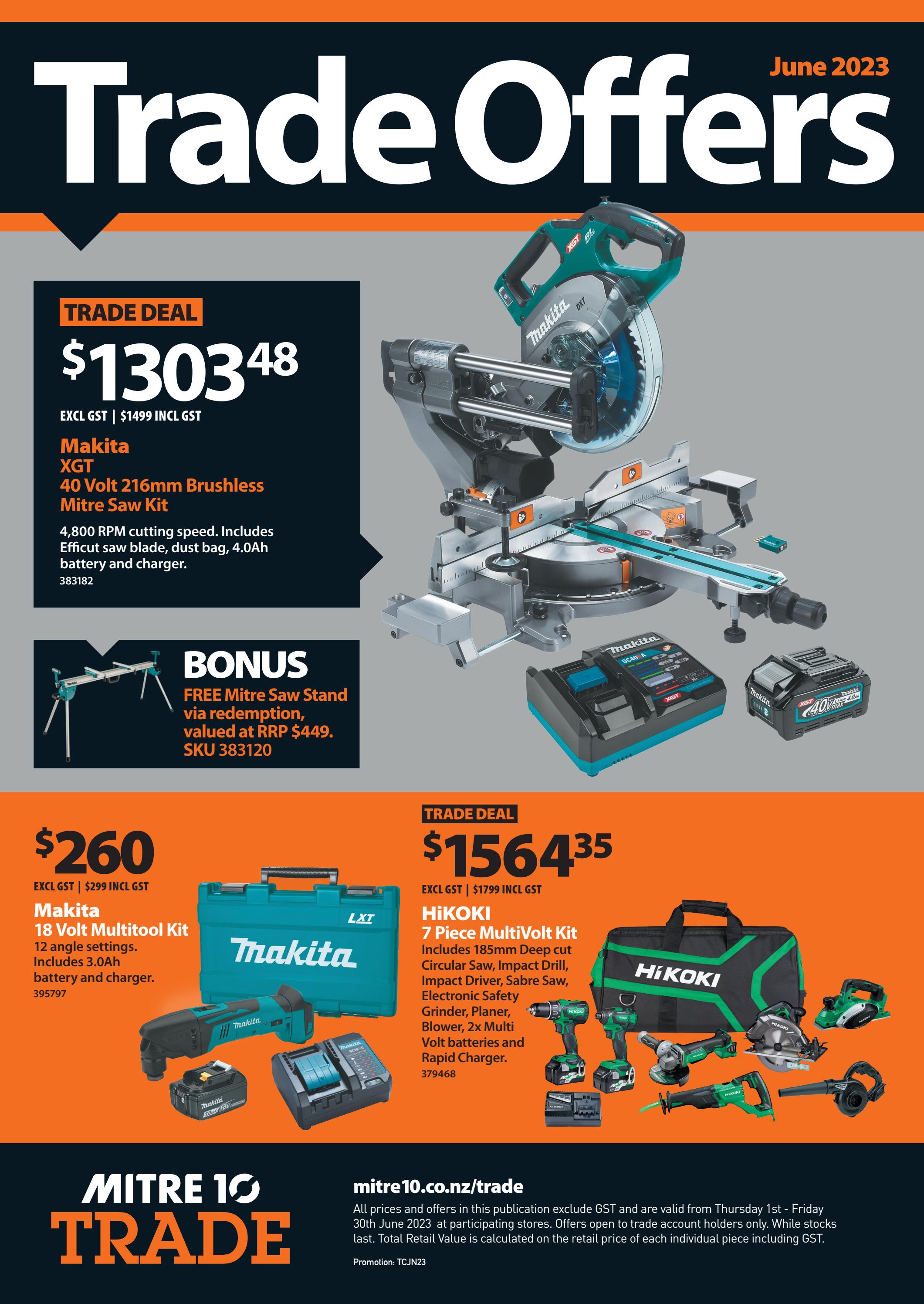 Mitre 10 Trade Offers - June 2023 by Mitre 10 Trade - Issuu