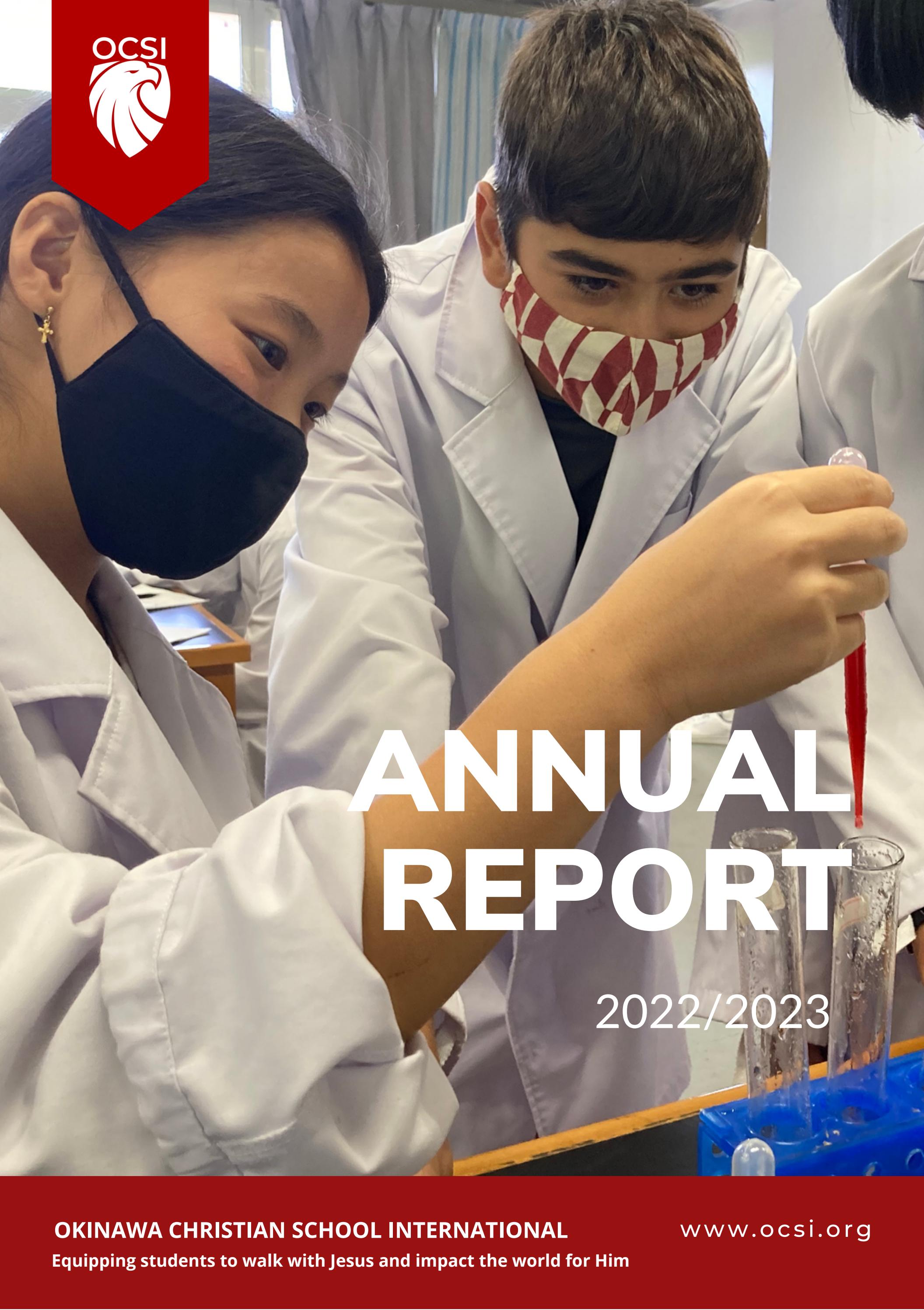 OCSI ANNUAL REPORT 2022-2023 by Okinawa Christian School International ...