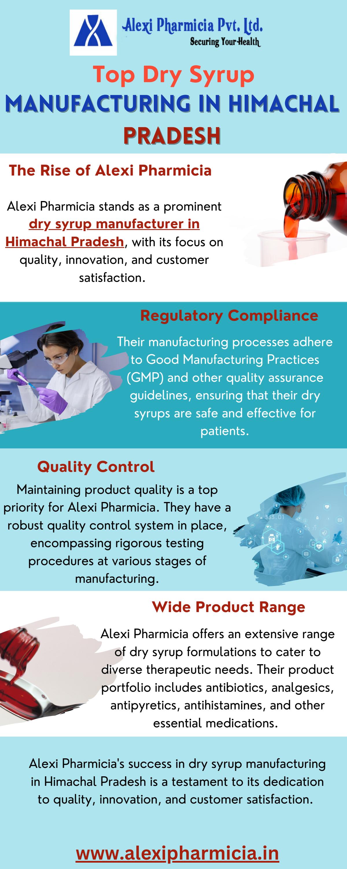 Top Dry Syrup Manufacturing in Himachal Pradesh by Alexi Pharmicia - Issuu