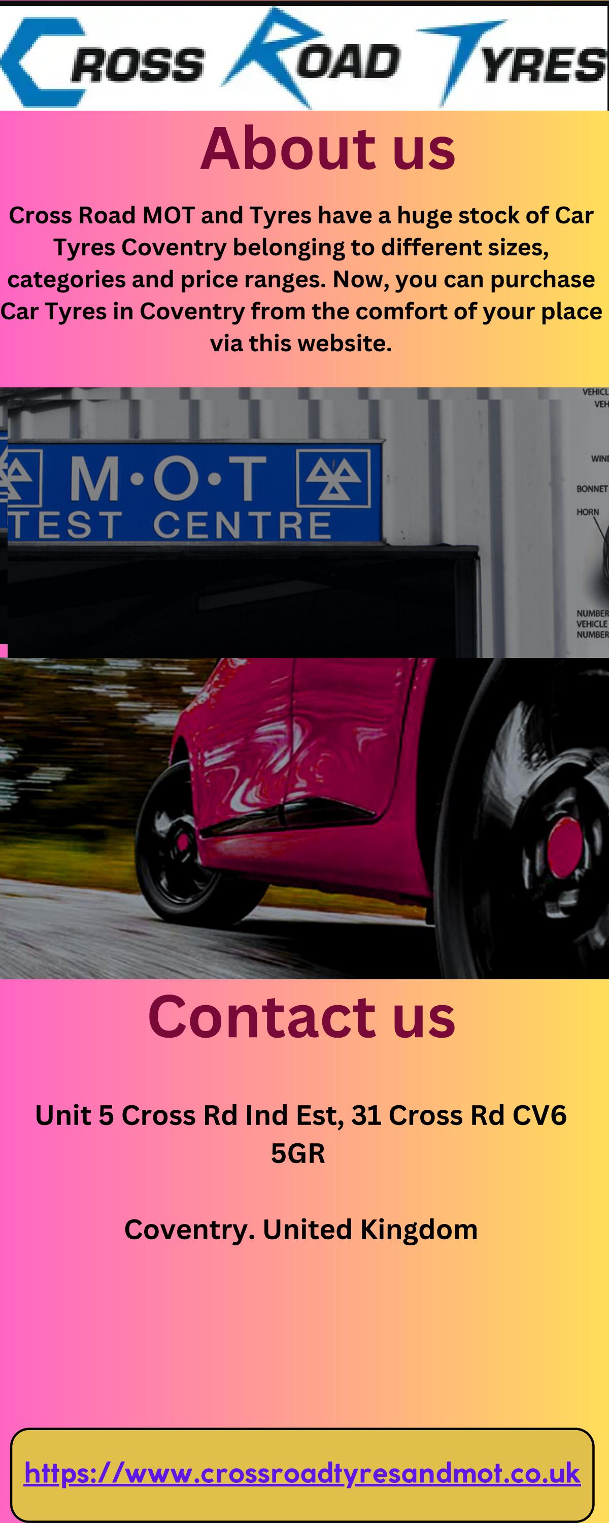 Car Tyres Coventry by Xross Road - Issuu