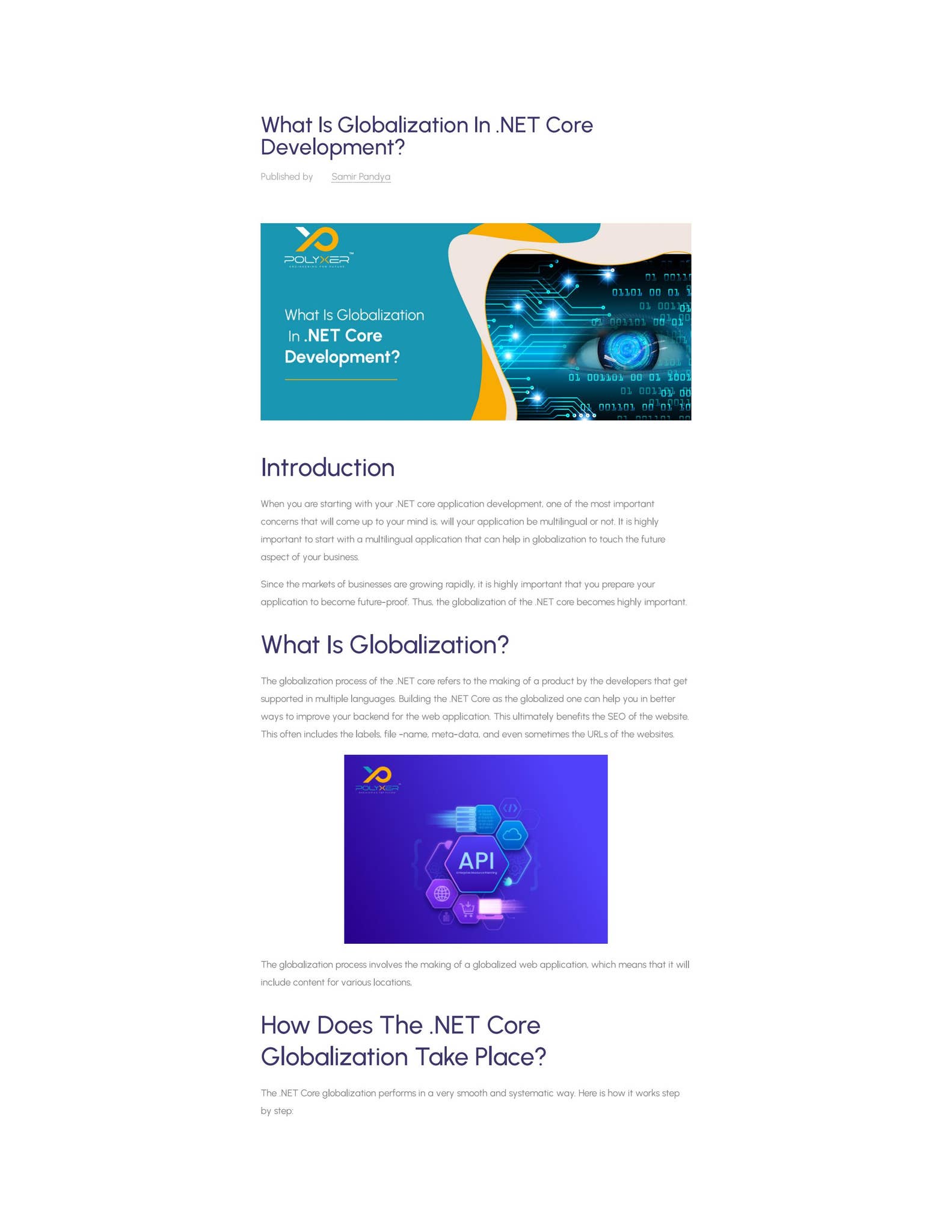 What Is Globalization In .NET Core Development? by Polyxer Systems - Issuu