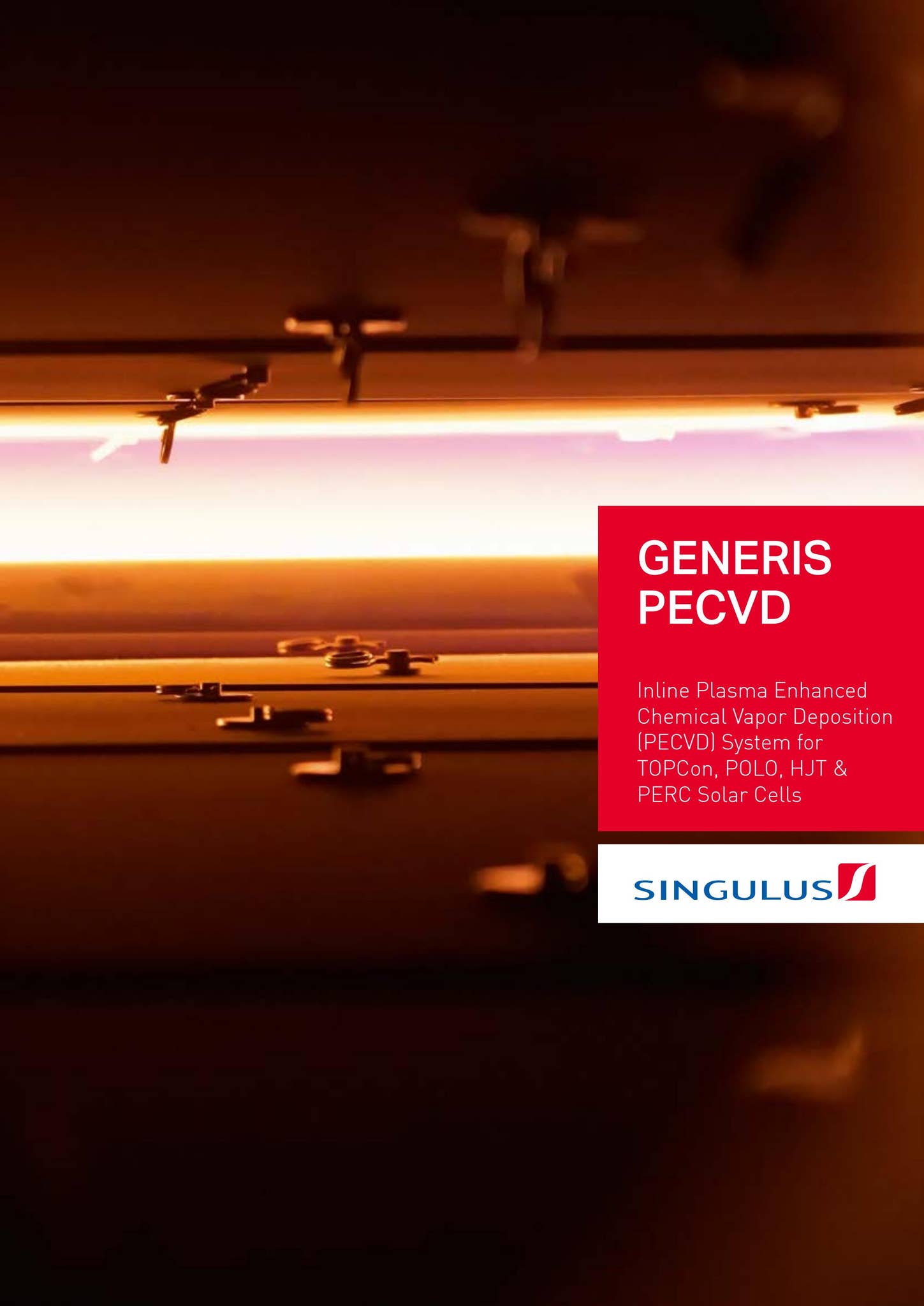 Singulus Technologies - Generis PECVD by Singulus Technologies - Issuu