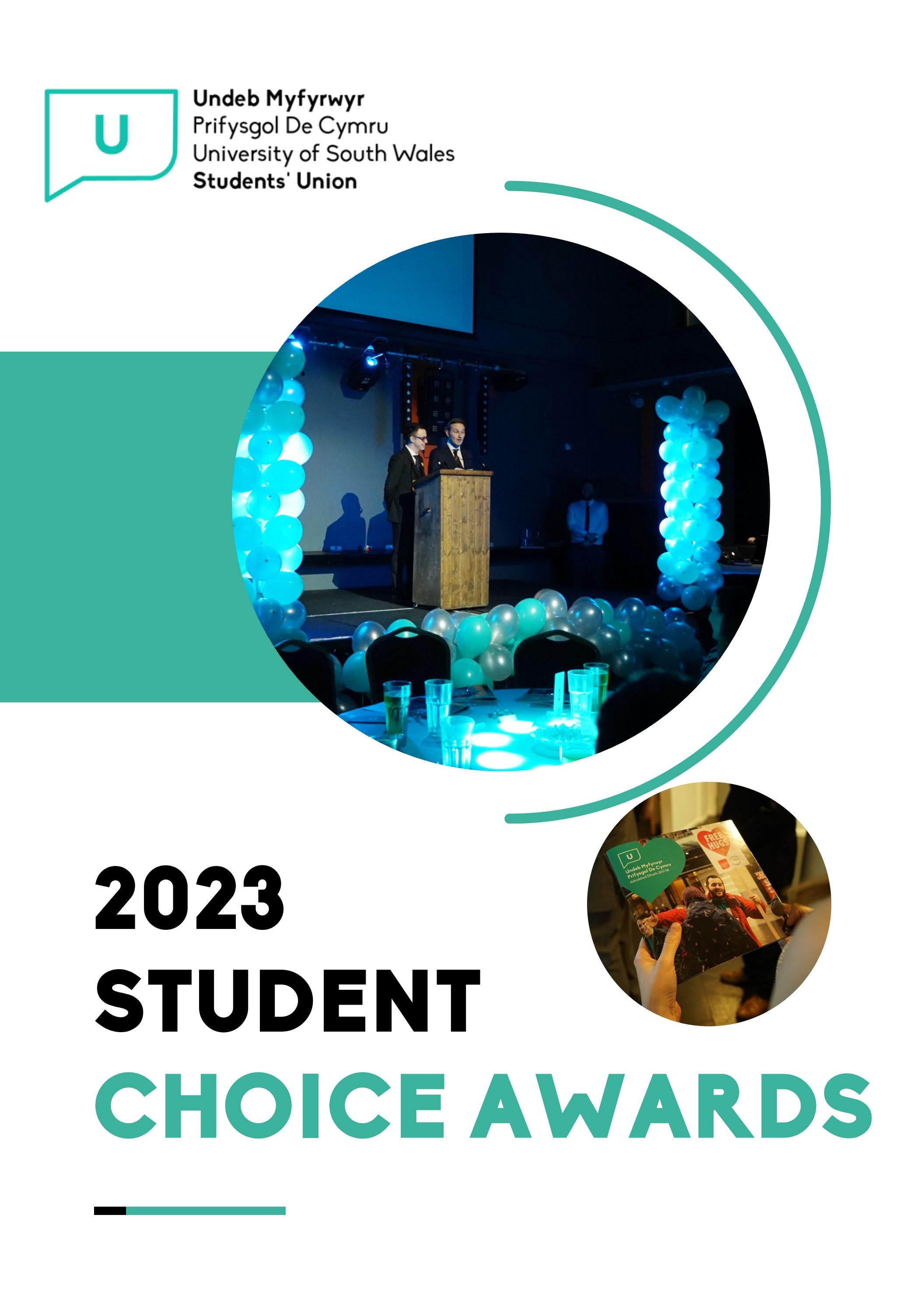 Student Choice Awards | 2023 Programme by University of South Wales ...