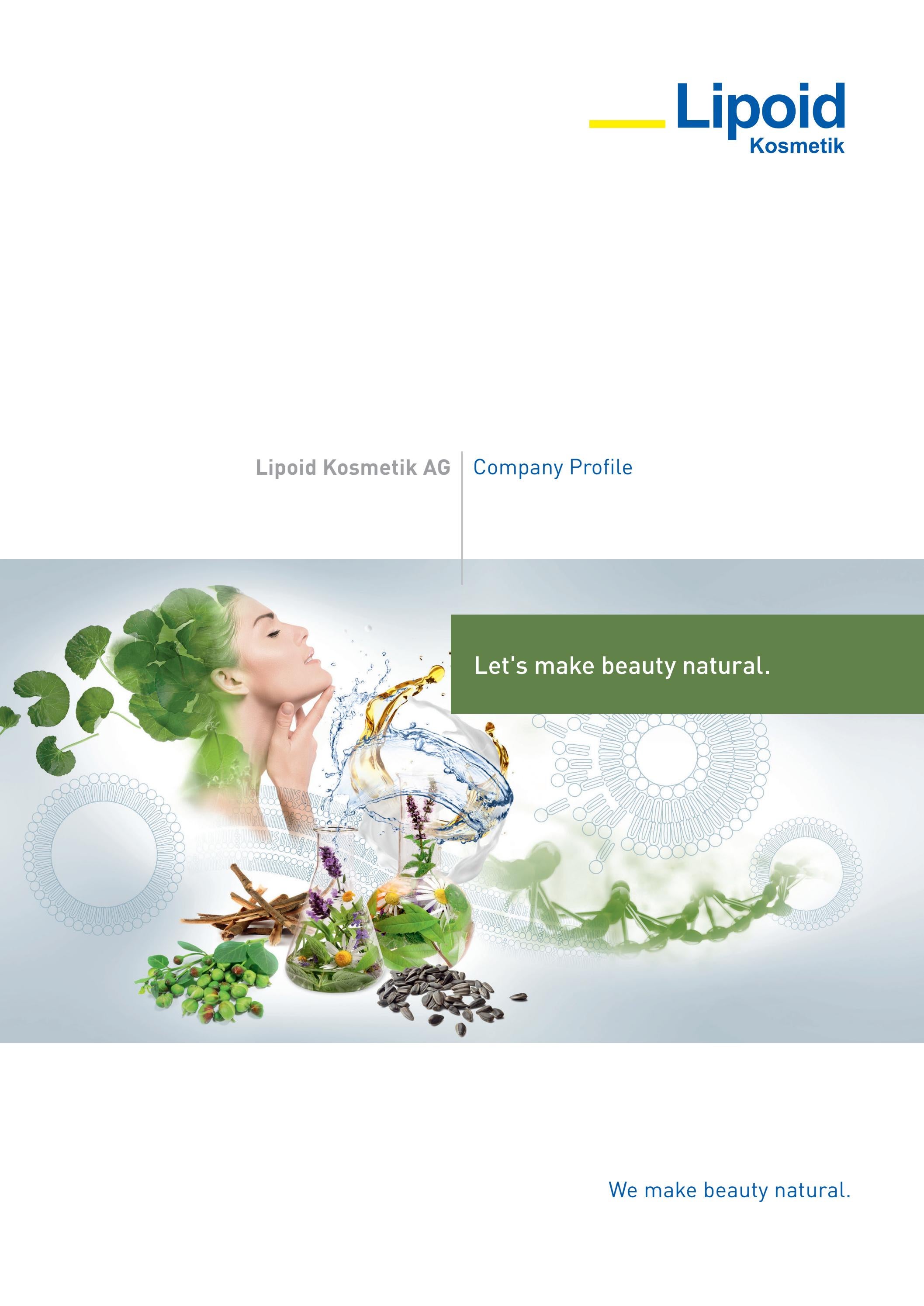 Lipoid Kosmetik Company Flyer by zuckerbrot GmbH - Issuu