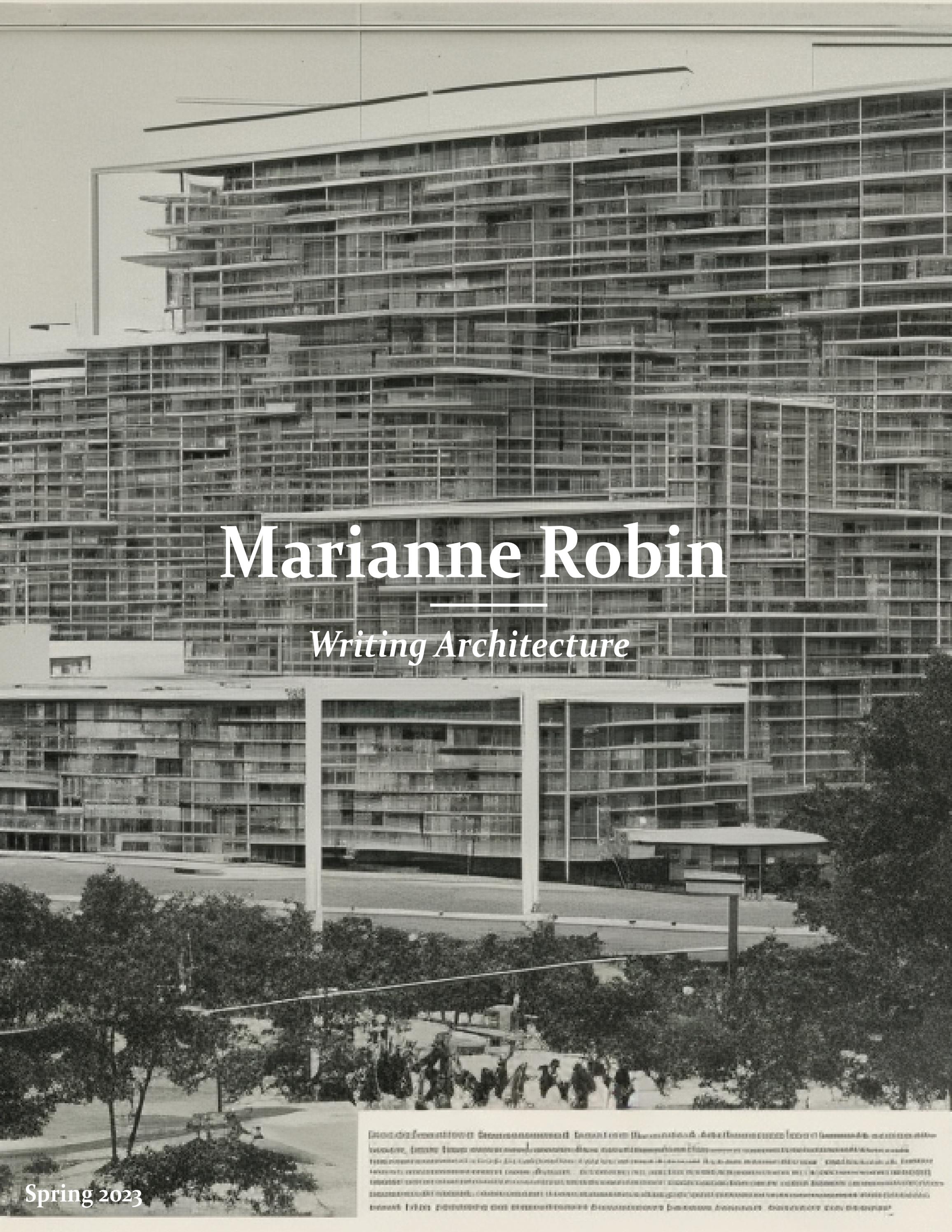 Marianne Robin Writing Portfolio by marianne.robin - Issuu