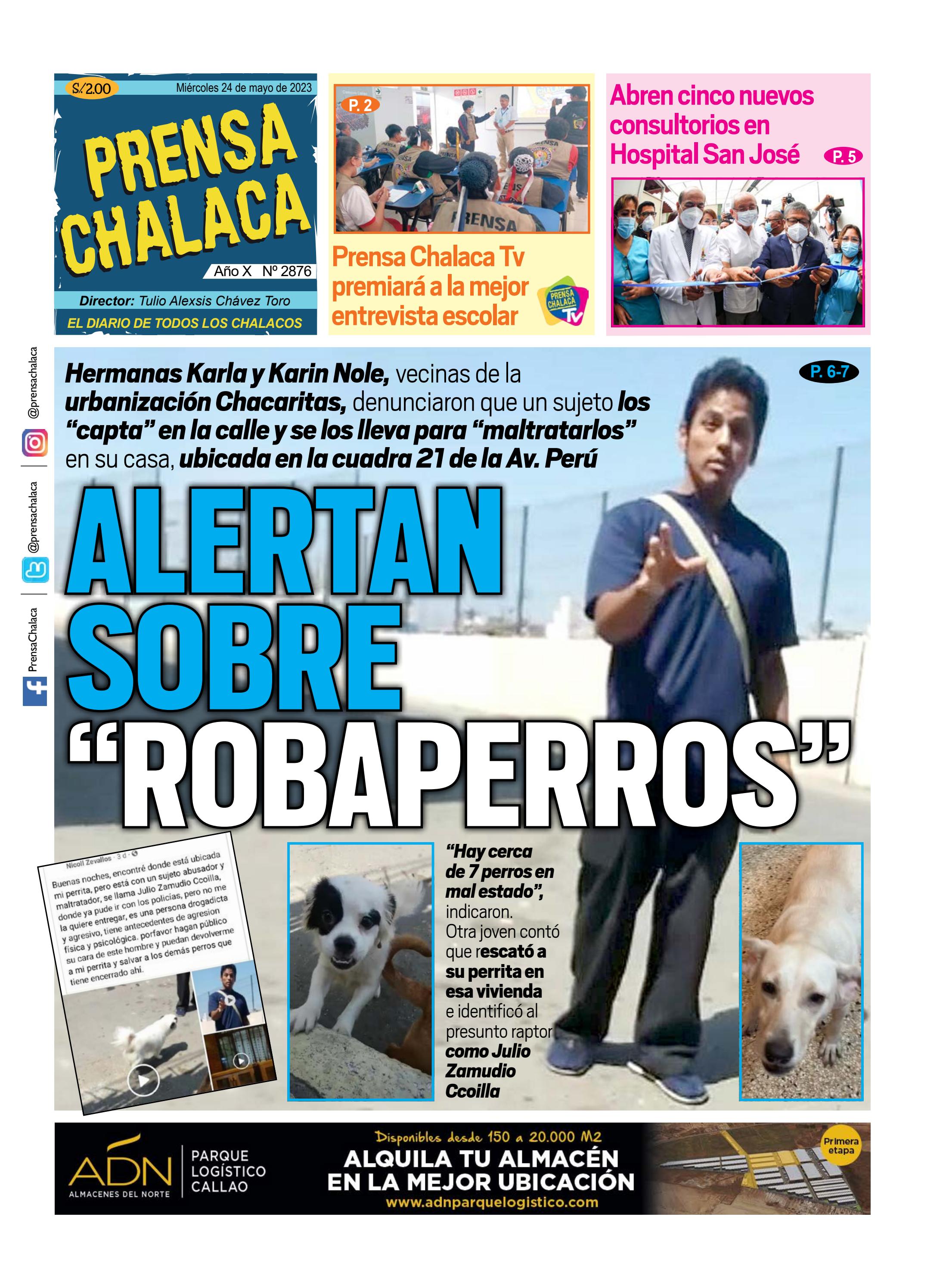 Prensa Chalaca (24-5-2023) - 2876 by Grupo de Comunicaciones Así SAC ...