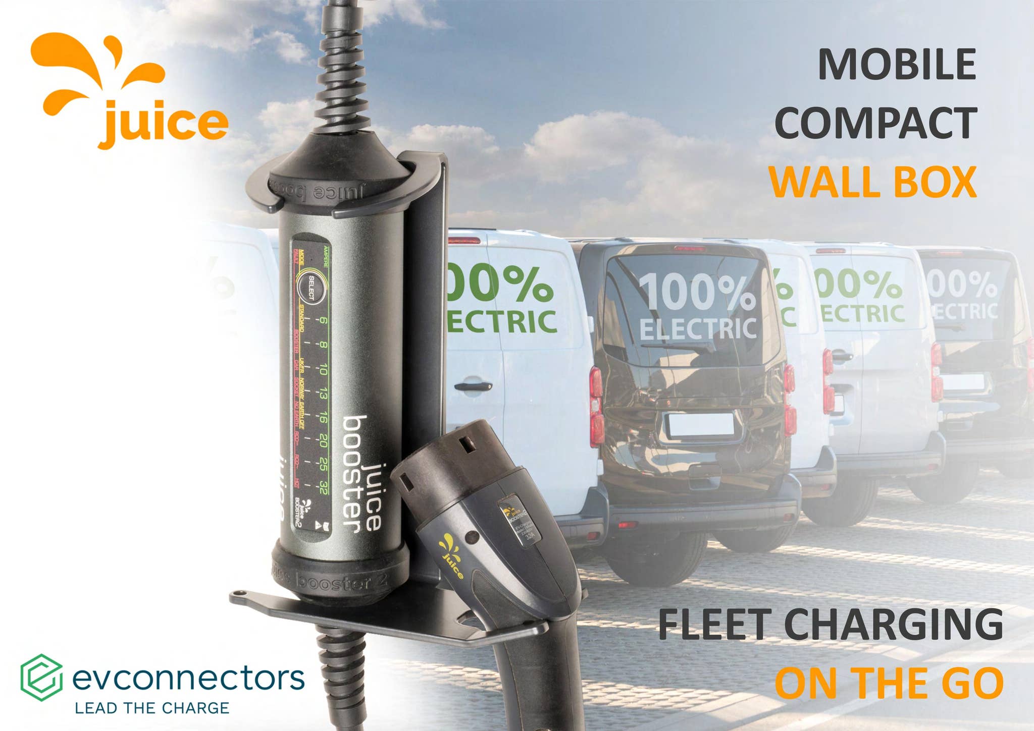 Juice Booster 2 | Fleet Charging | 7kW to 22kW 3Phase Mobile Compact ...
