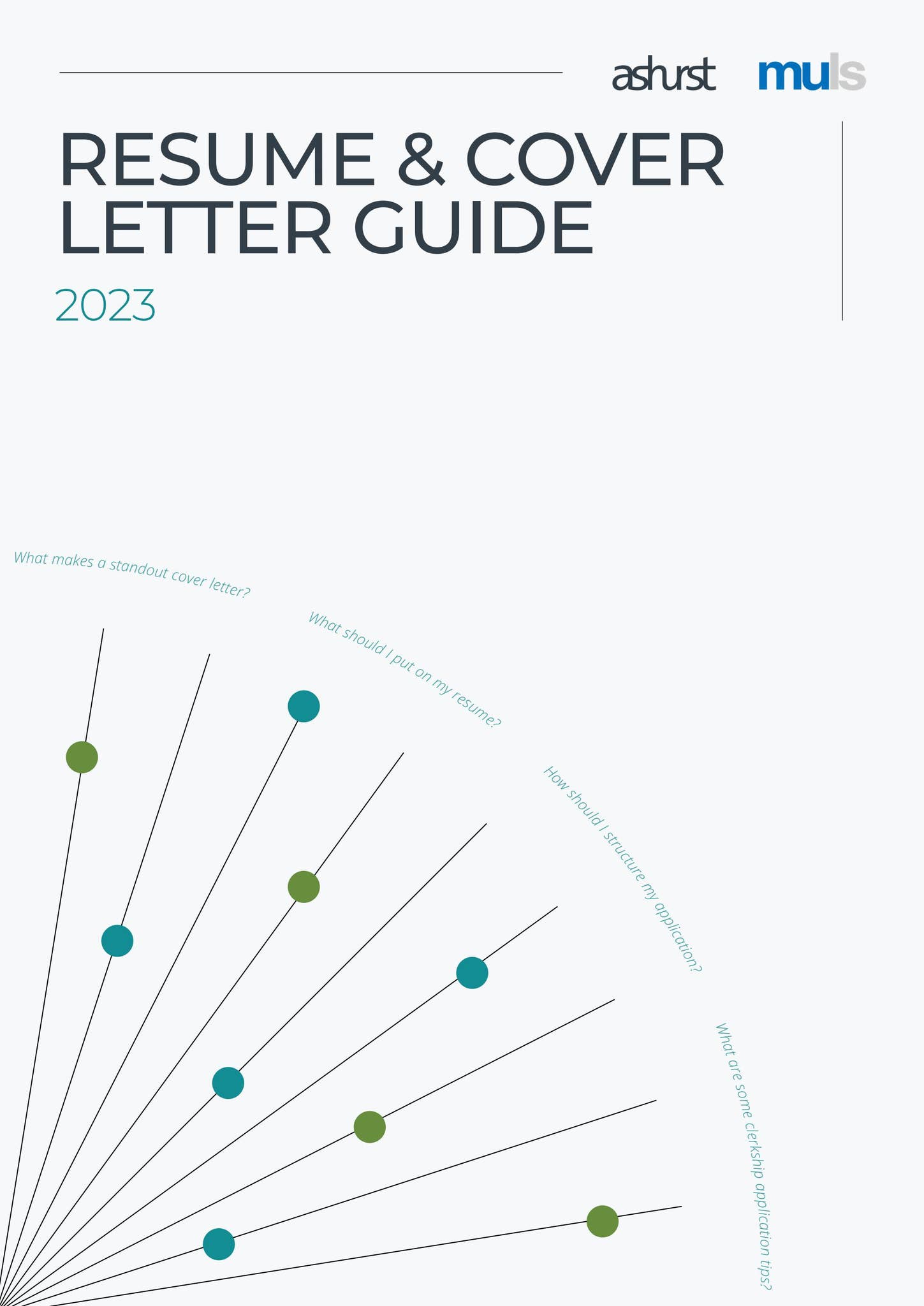 MULS Resume and Cover Letter Guide 2023 by Macquarie University Law ...