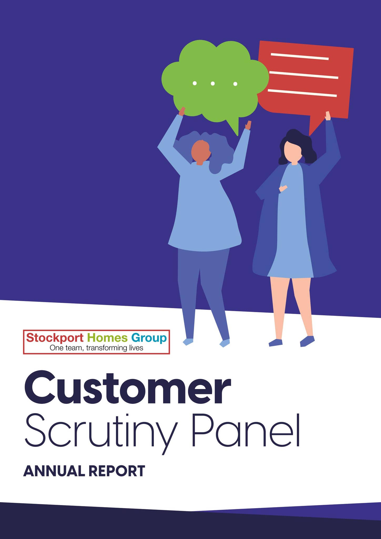 Customer Scrutiny Panel annual report 22-23 by stockport-homes - Issuu