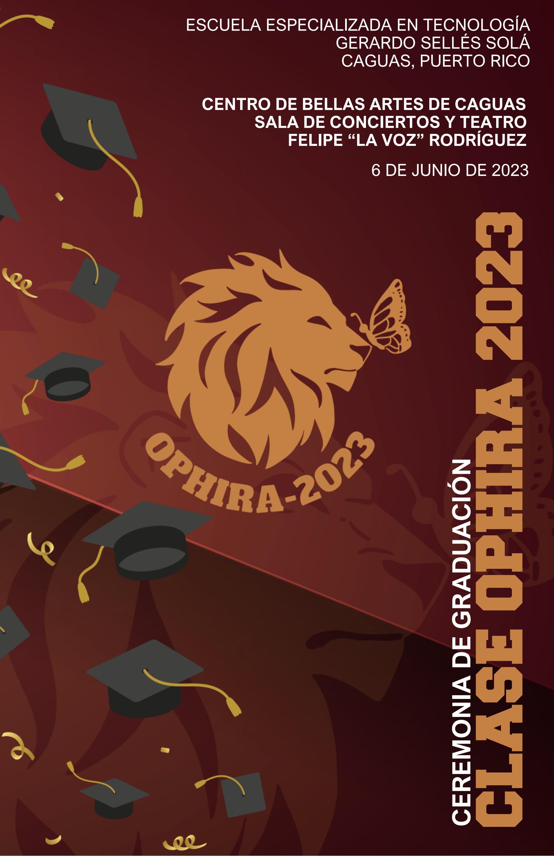 Programa de Graduación Ophira 2023 by esamohted - Issuu