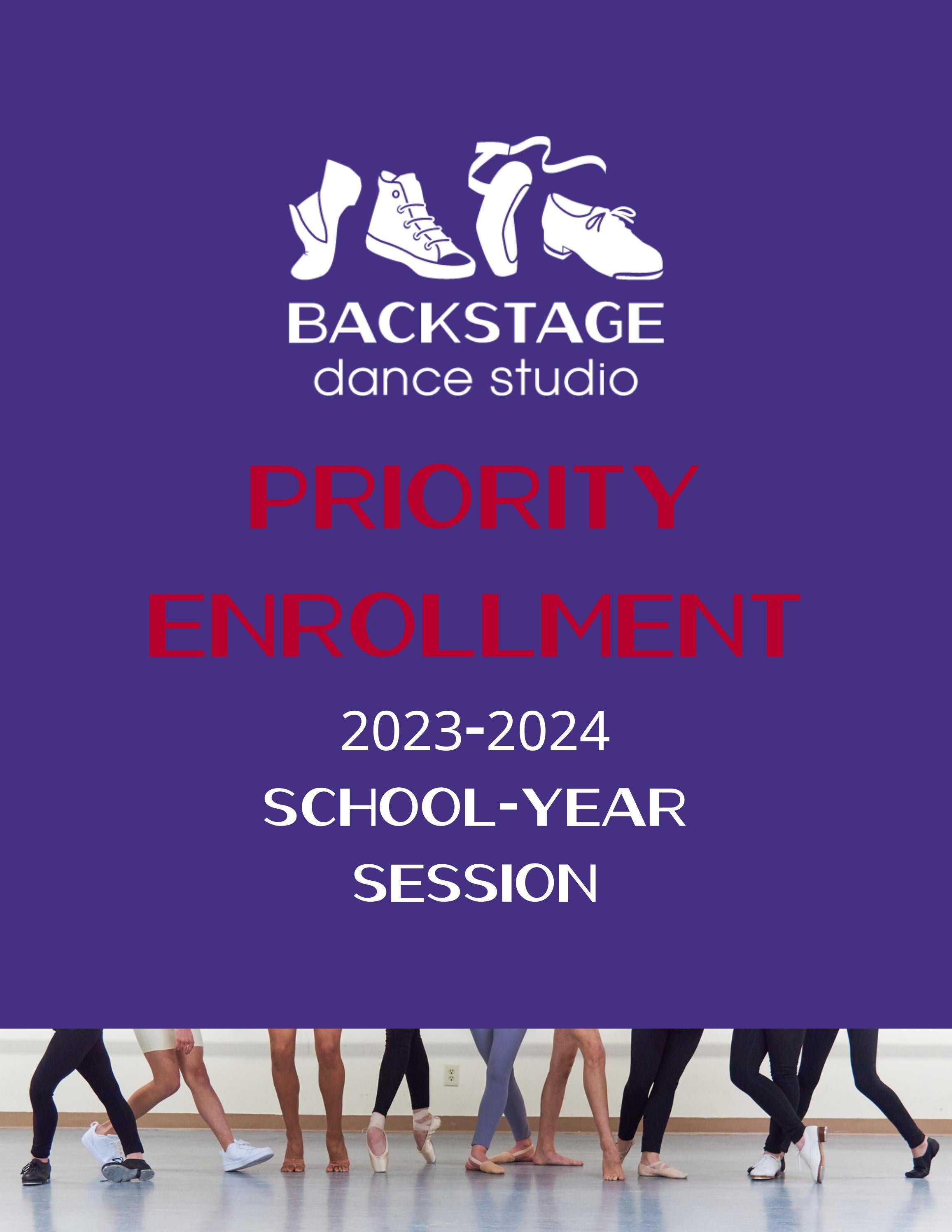 BDS Guide to 2023-2024 Priority Enrollment by BackstageDanceStudioTeam ...