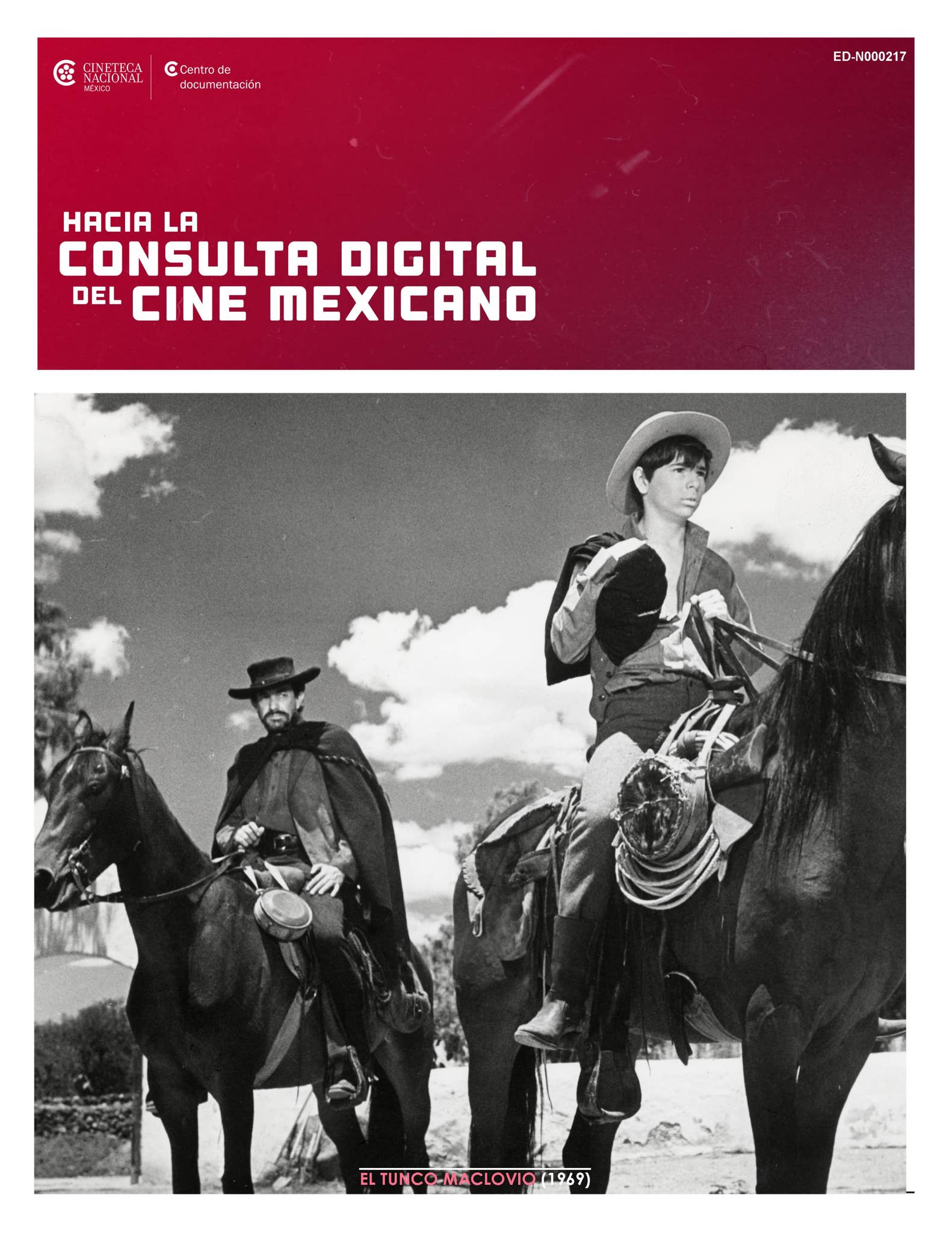 EL TUNCO MACLOVIO (1969) by Centro de Documentación Cineteca Nacional ...
