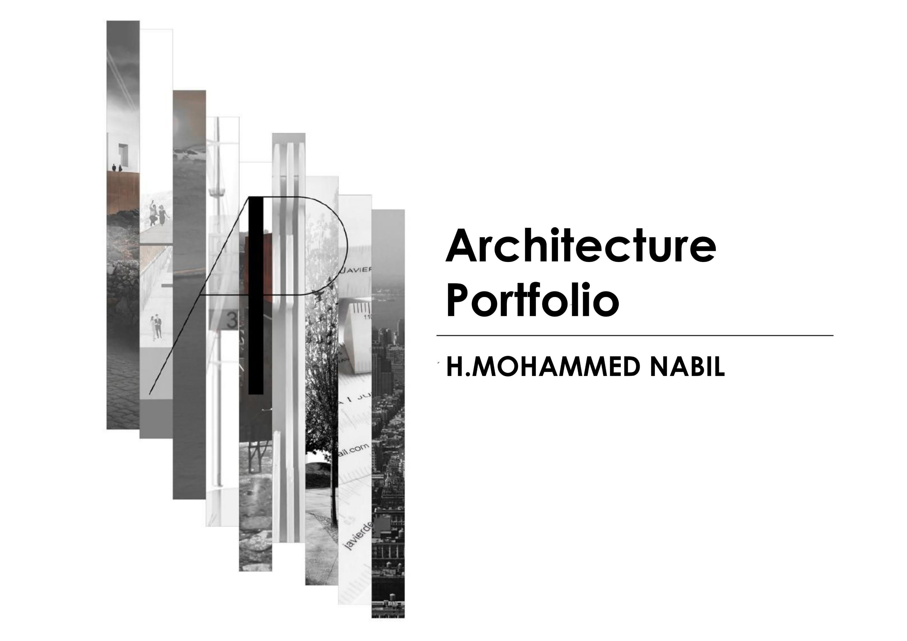 ARCHITECTURE INTERNSHIP PORTFOLIO 2023 by H Mohammed Nabil - Issuu