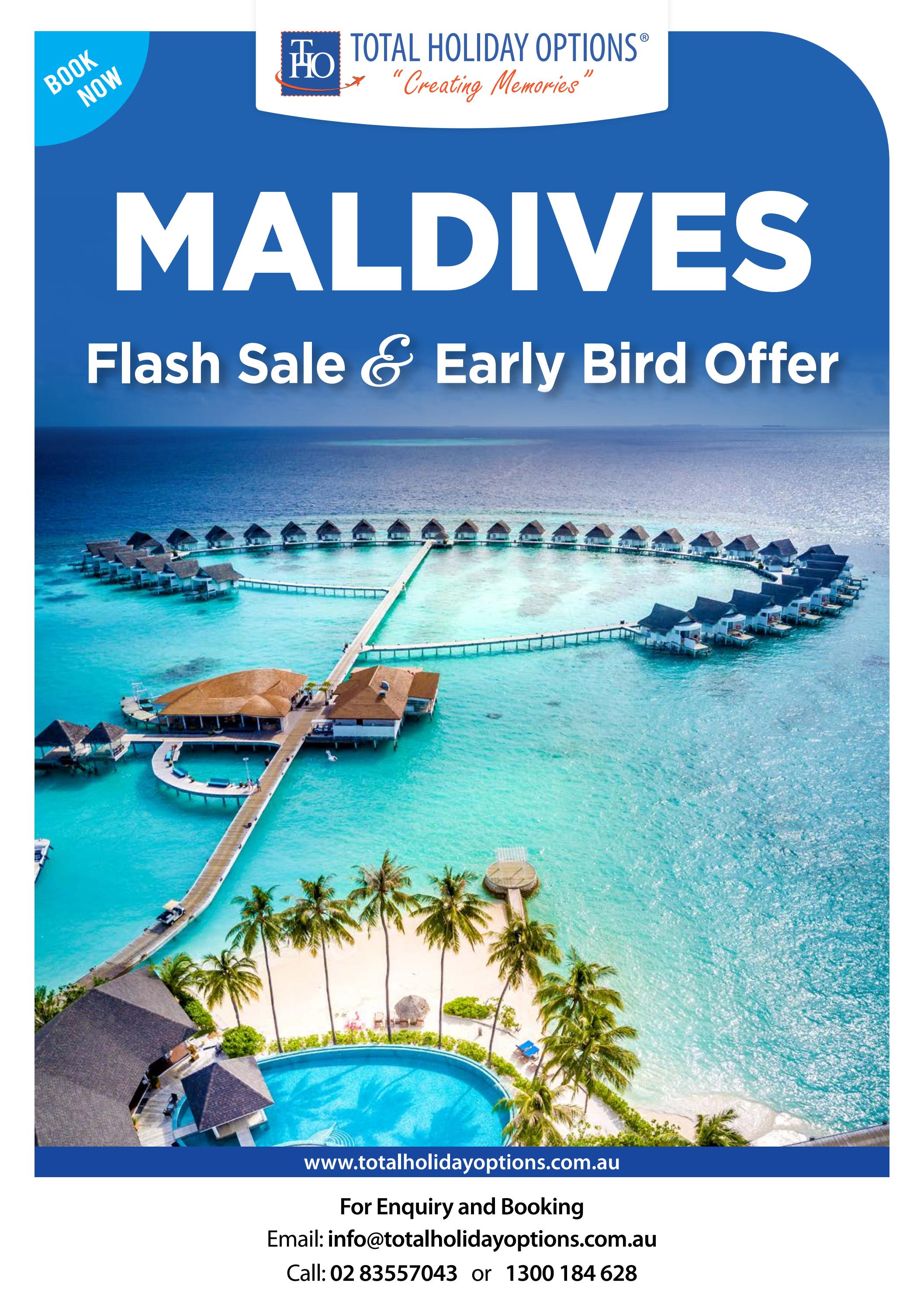 Maldives – Flash Sale & Early Bird Offer_2023 by TOTAL HOLIDAY OPTIONS ...