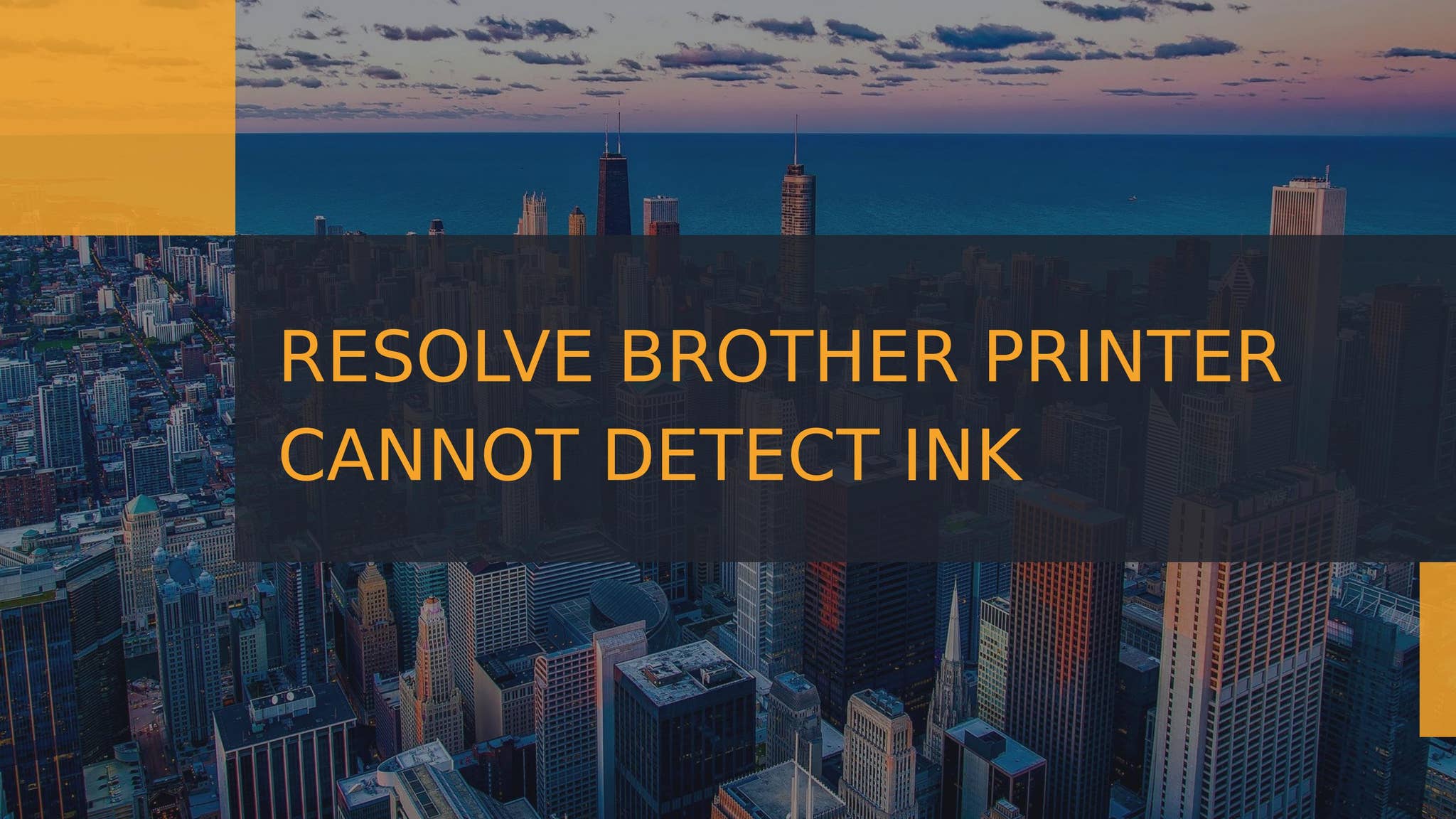 Resolve Brother Printer Cannot Detect Ink | Find Easy Ways by ...