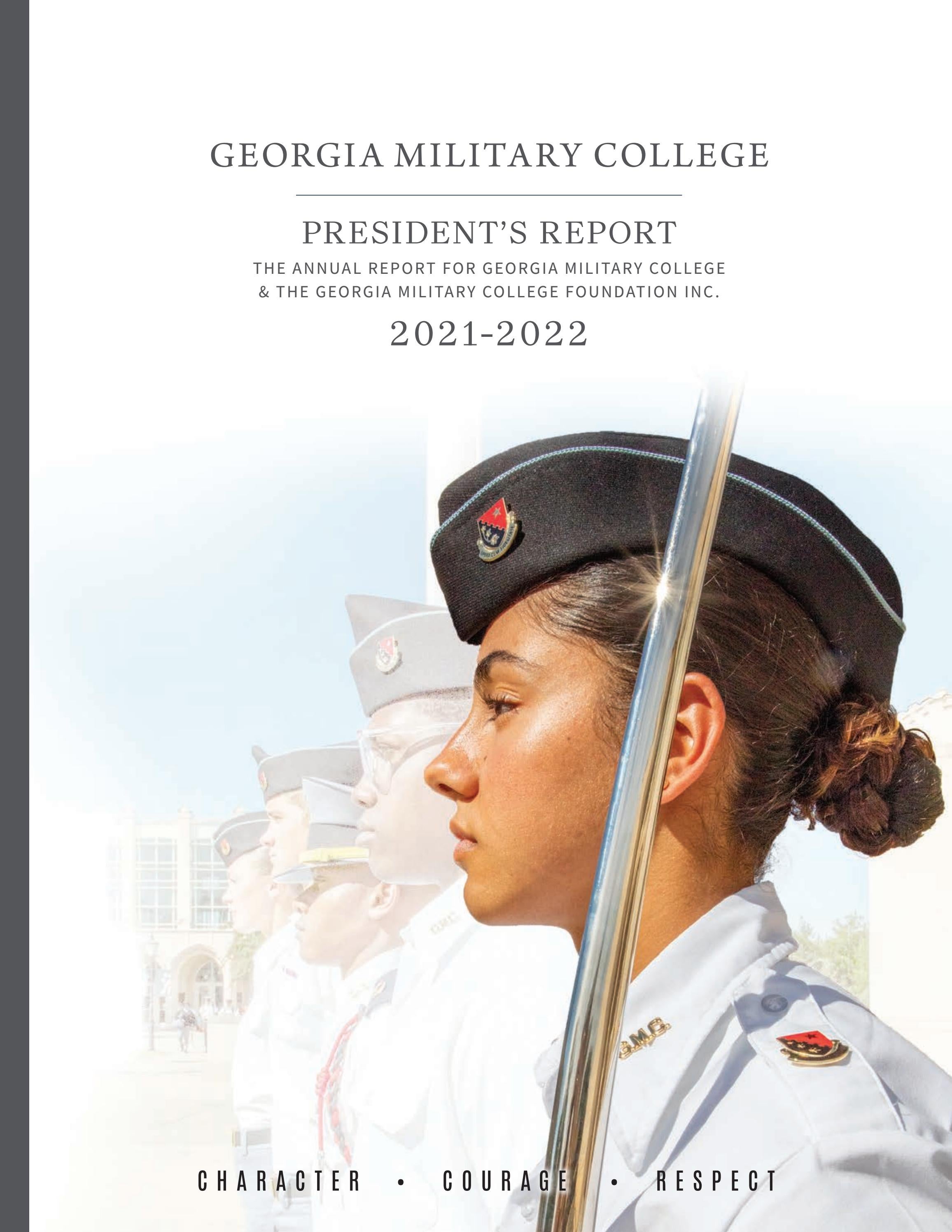 GMC President's Report 2021-2022 by Georgia Military College-Cadence ...