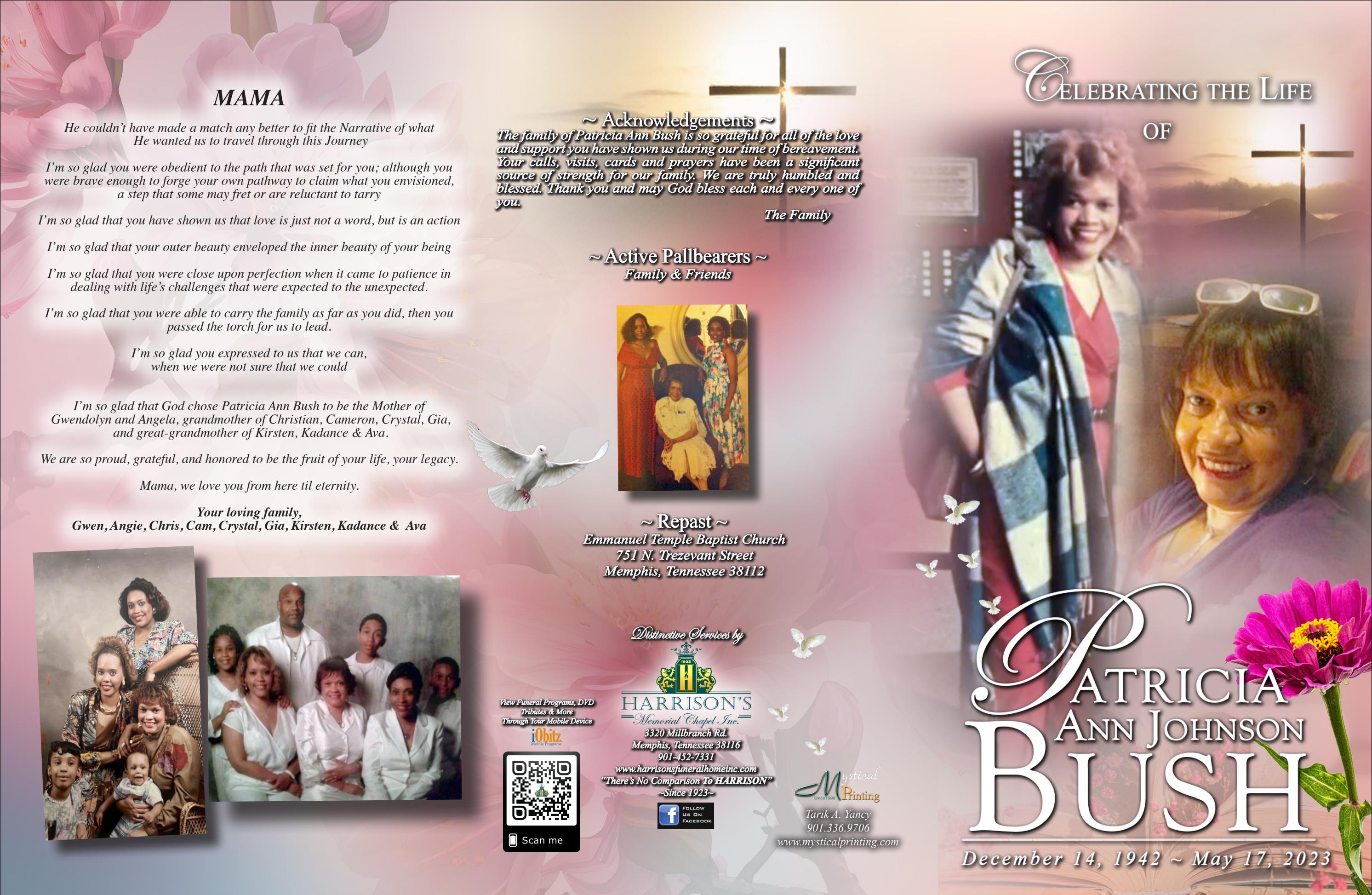 Patricia Ann Johnson Bush by Jerry Madison Harrison - Issuu