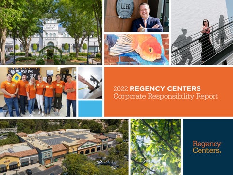 Regency Centers - 2022 Corporate Responsibility Report by Regency ...