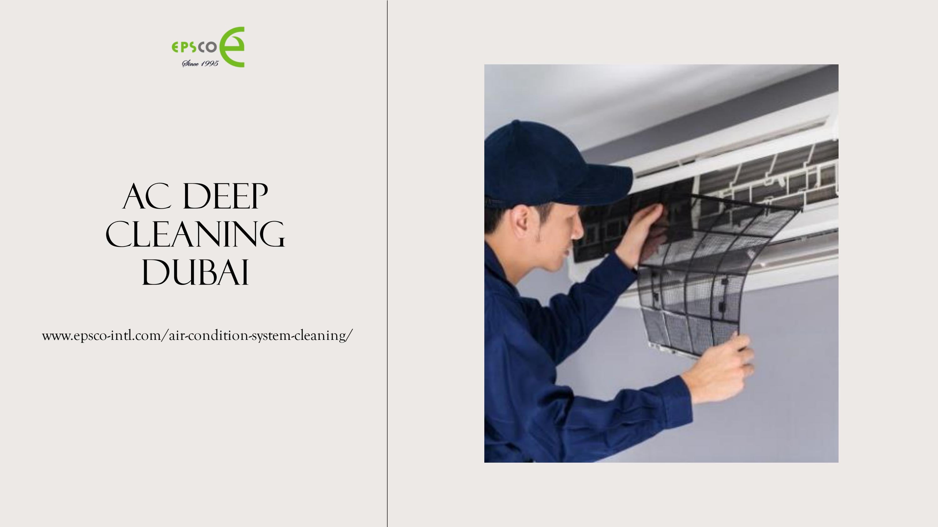 AC Deep Cleaning Dubai by EPSCO LLC - Issuu