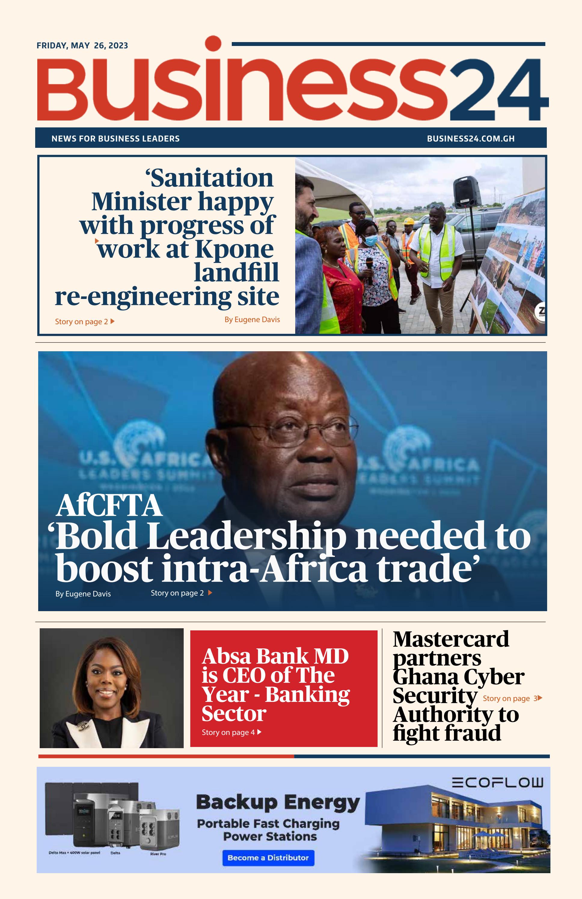 Business24 Newspaper 26 May 23 by Business24 Online - Issuu