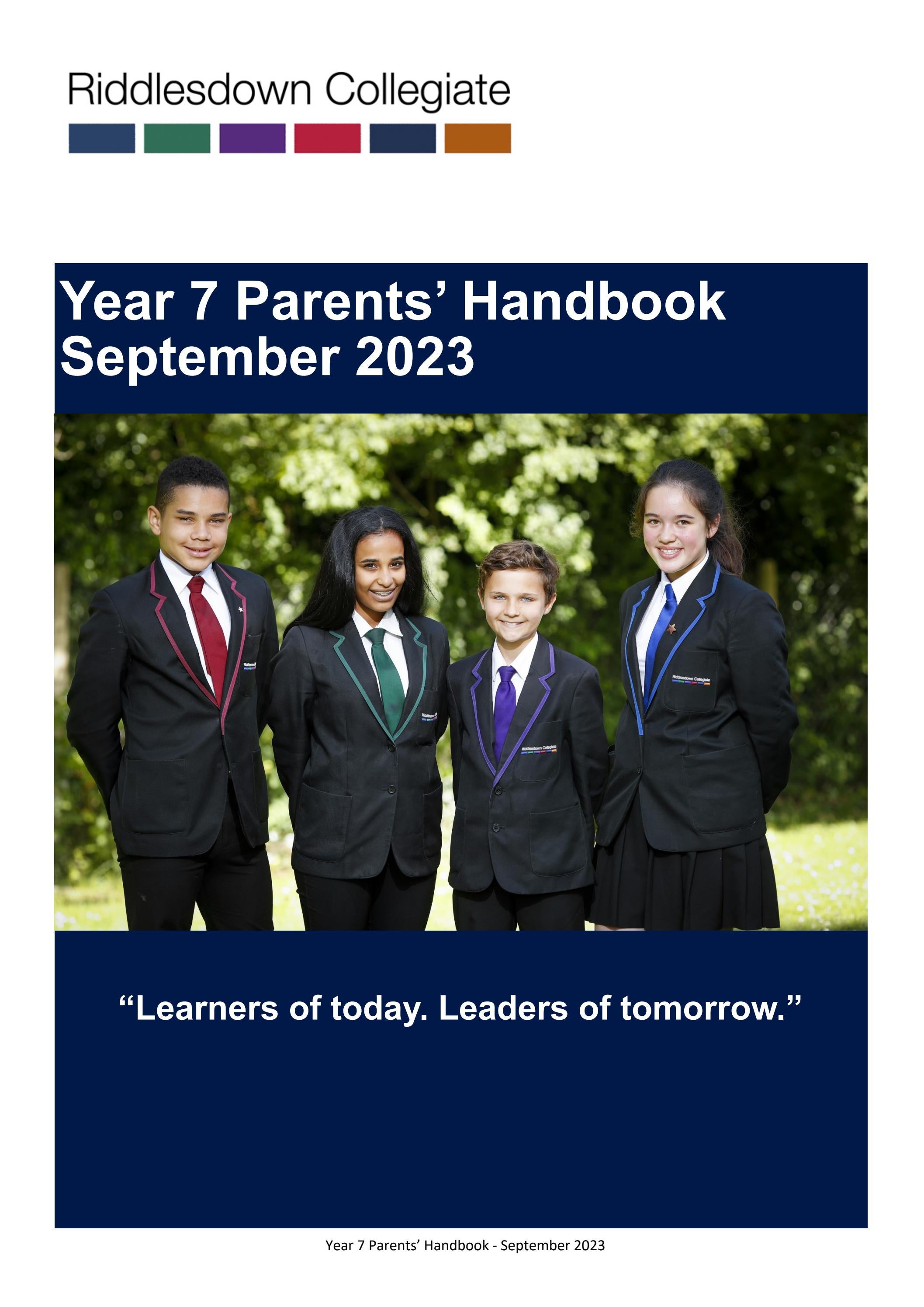 Riddlesdown Collegiate - Student Handbook 2023 by Smarter Reach ...