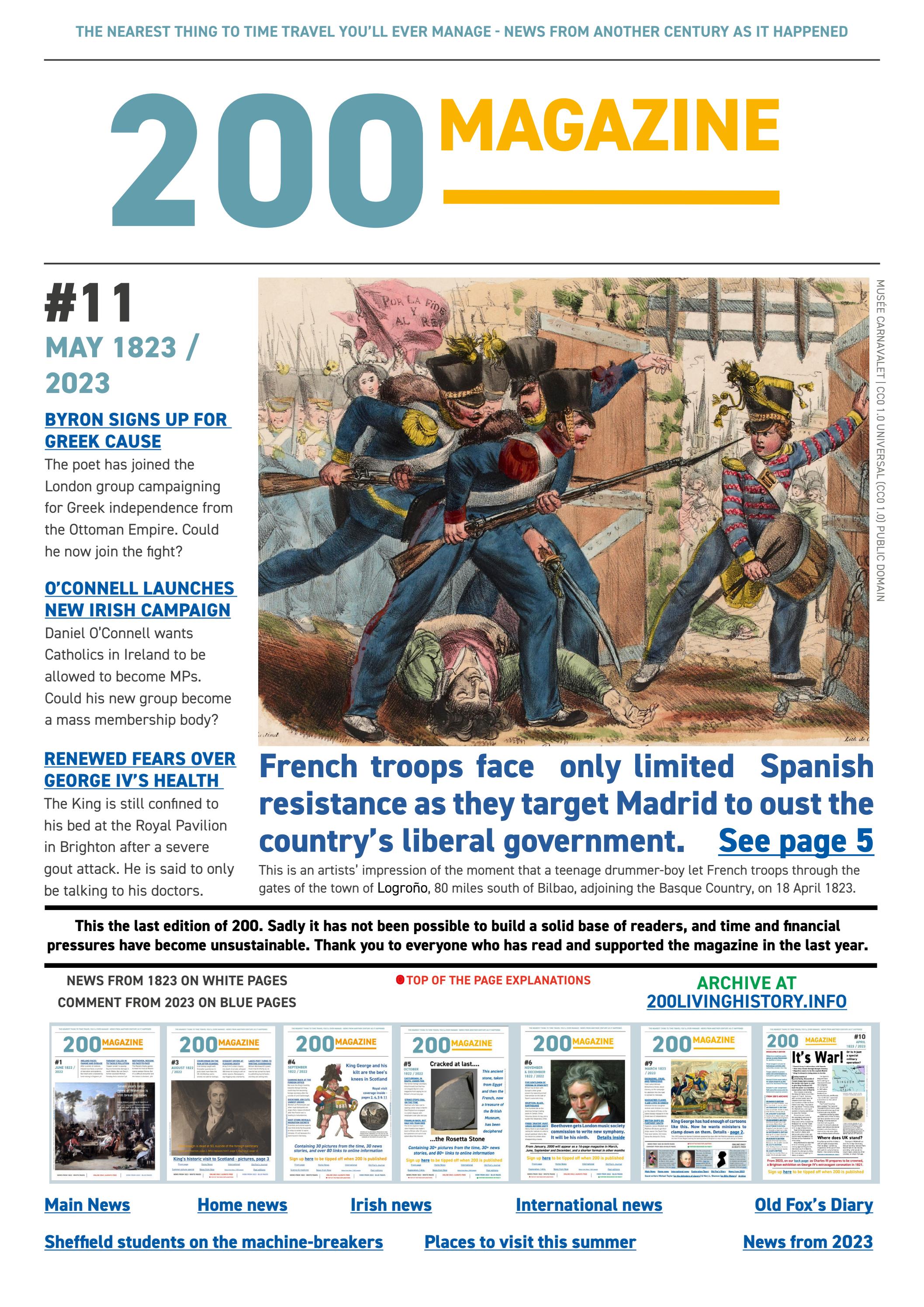 200 Magazine May 1823 / 2023 by John Evans - Issuu