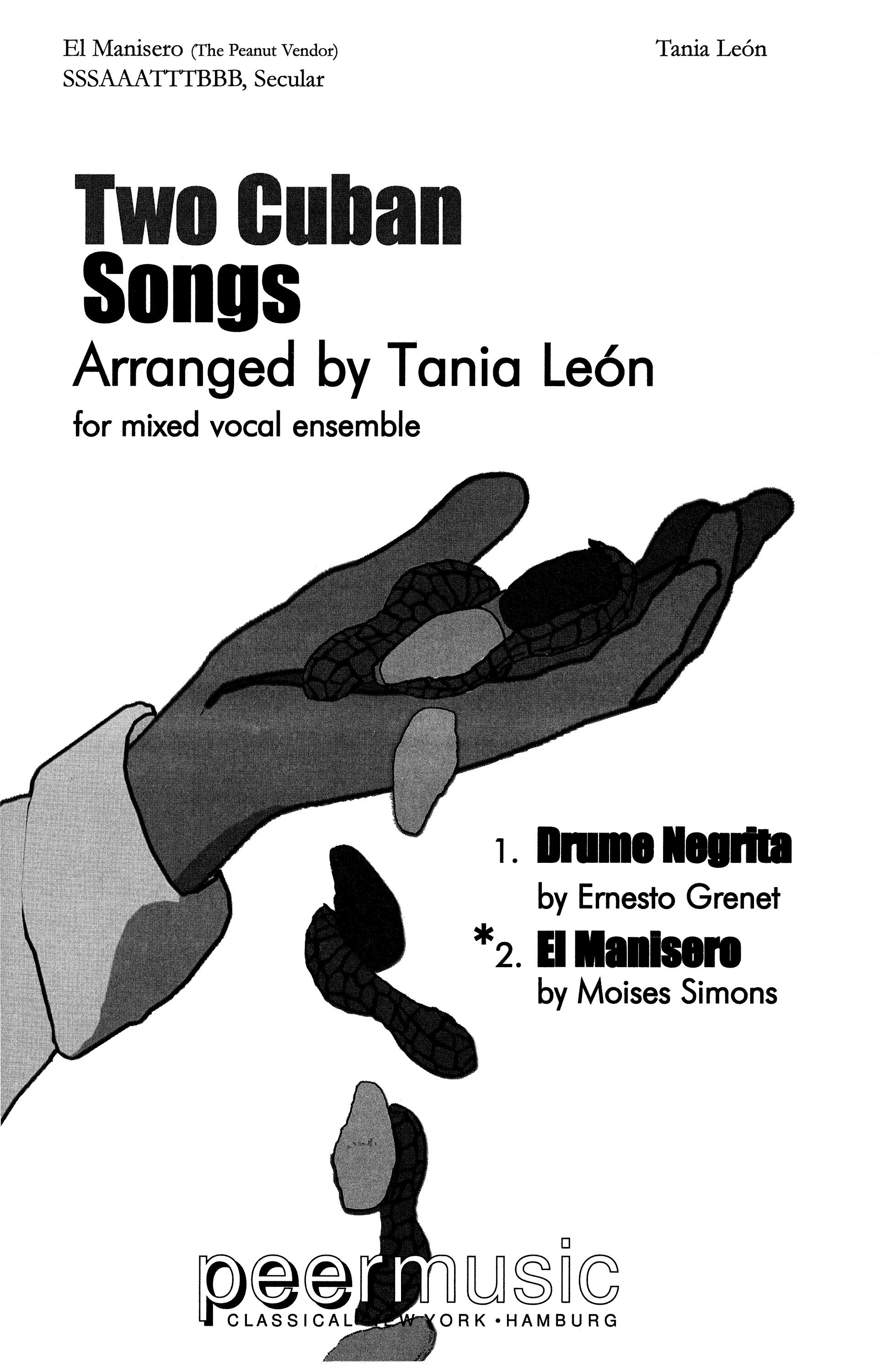 León - El Manisero from Two Cuban Songs by Peermusic Classical - Issuu