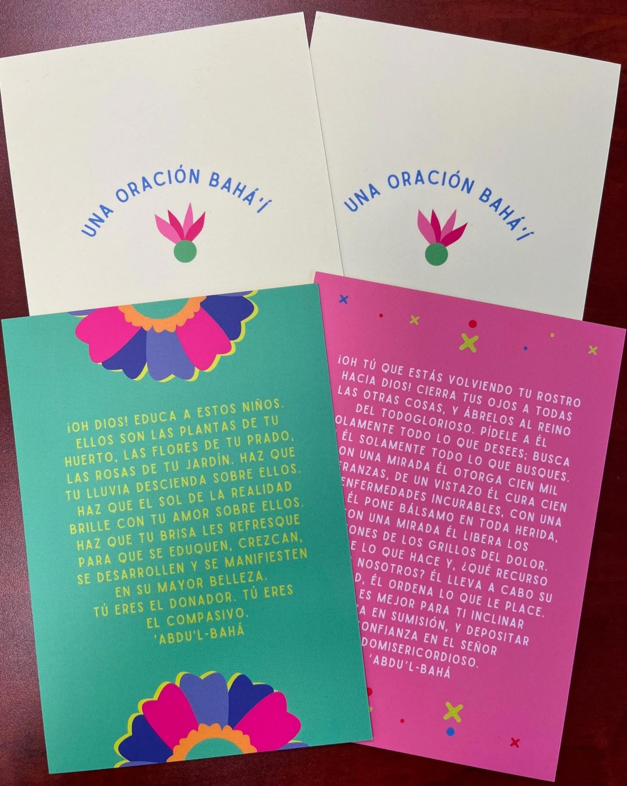 Spanish Illuminated Prayer Cards by BahaiBookstore.com - Issuu