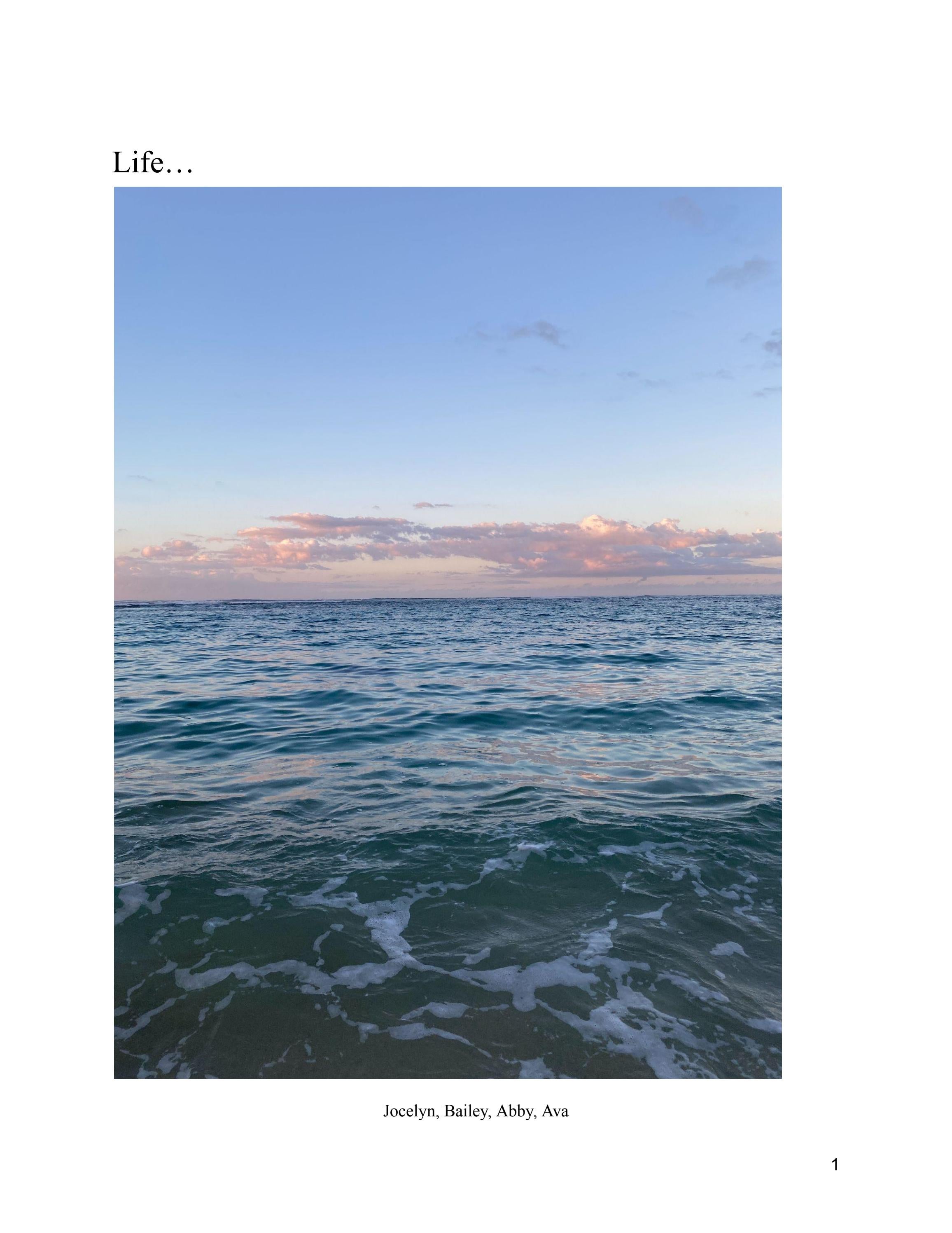 Life by Bailey, Jocelyn, Abby, Ava by Pauahi 201 - Issuu