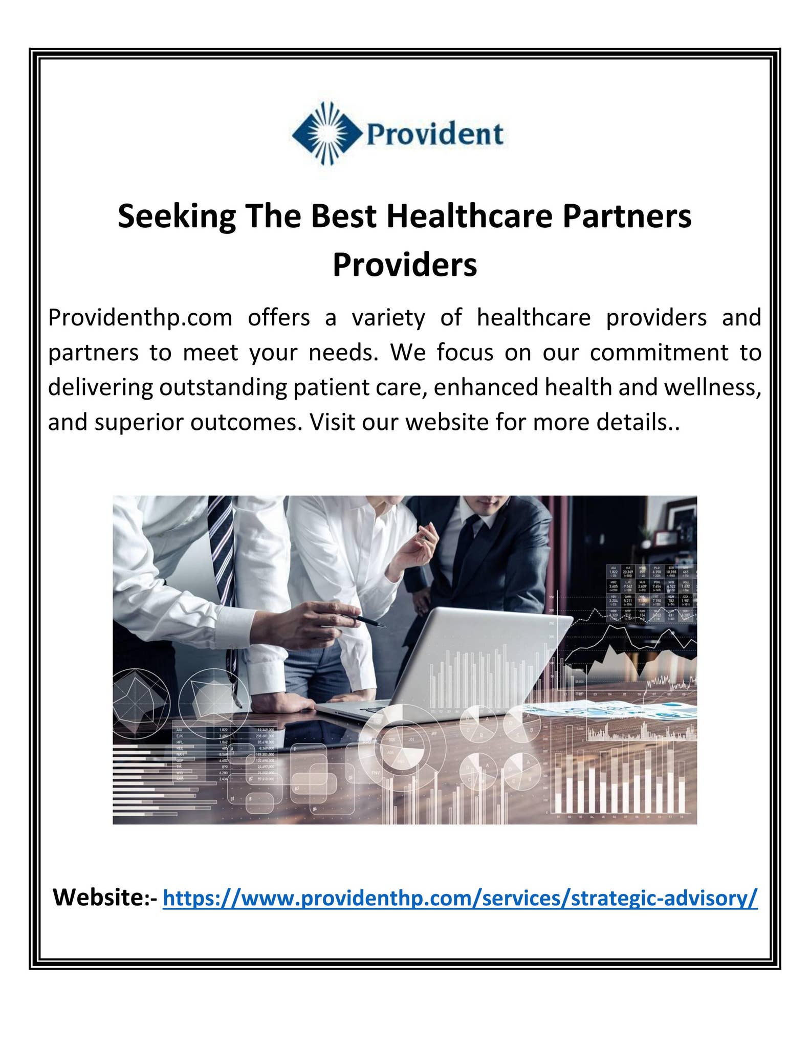 Seeking The Best Healthcare Partners Providers by Provident Healthcare ...