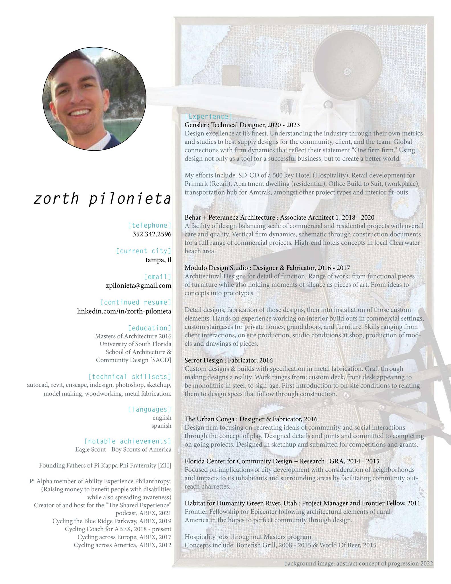 Current Resume by Zorth Pilonieta - Issuu
