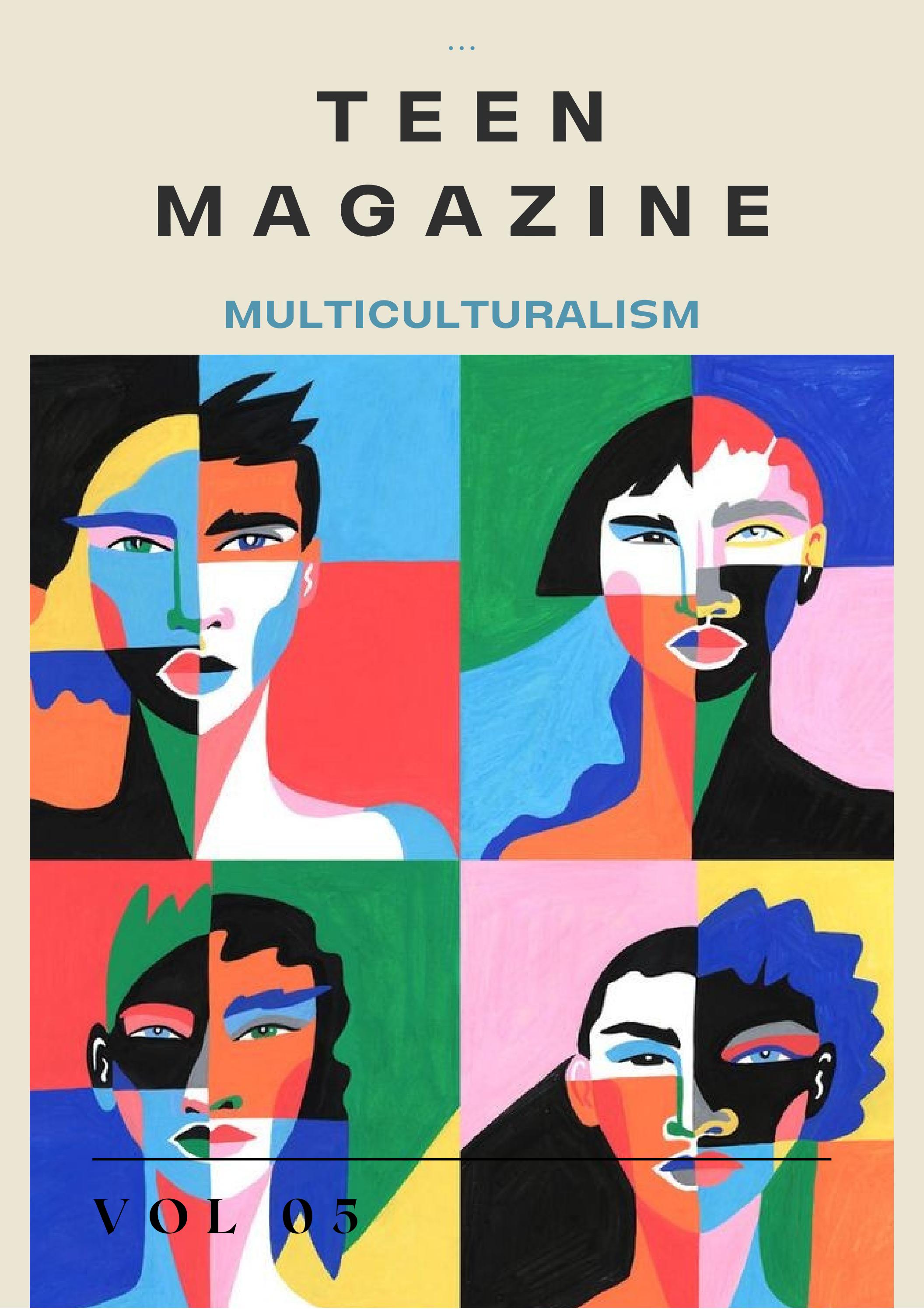 Teen magazine-multiculturalism by Leonor Claro - Issuu
