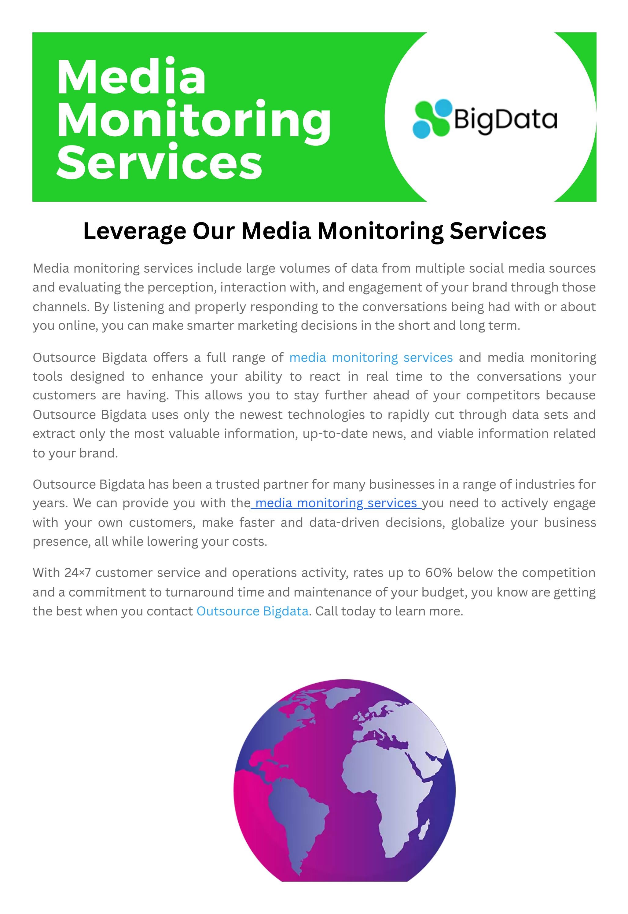 Media monitoring services by AIMLEAP - Outsource Bigdata - Issuu