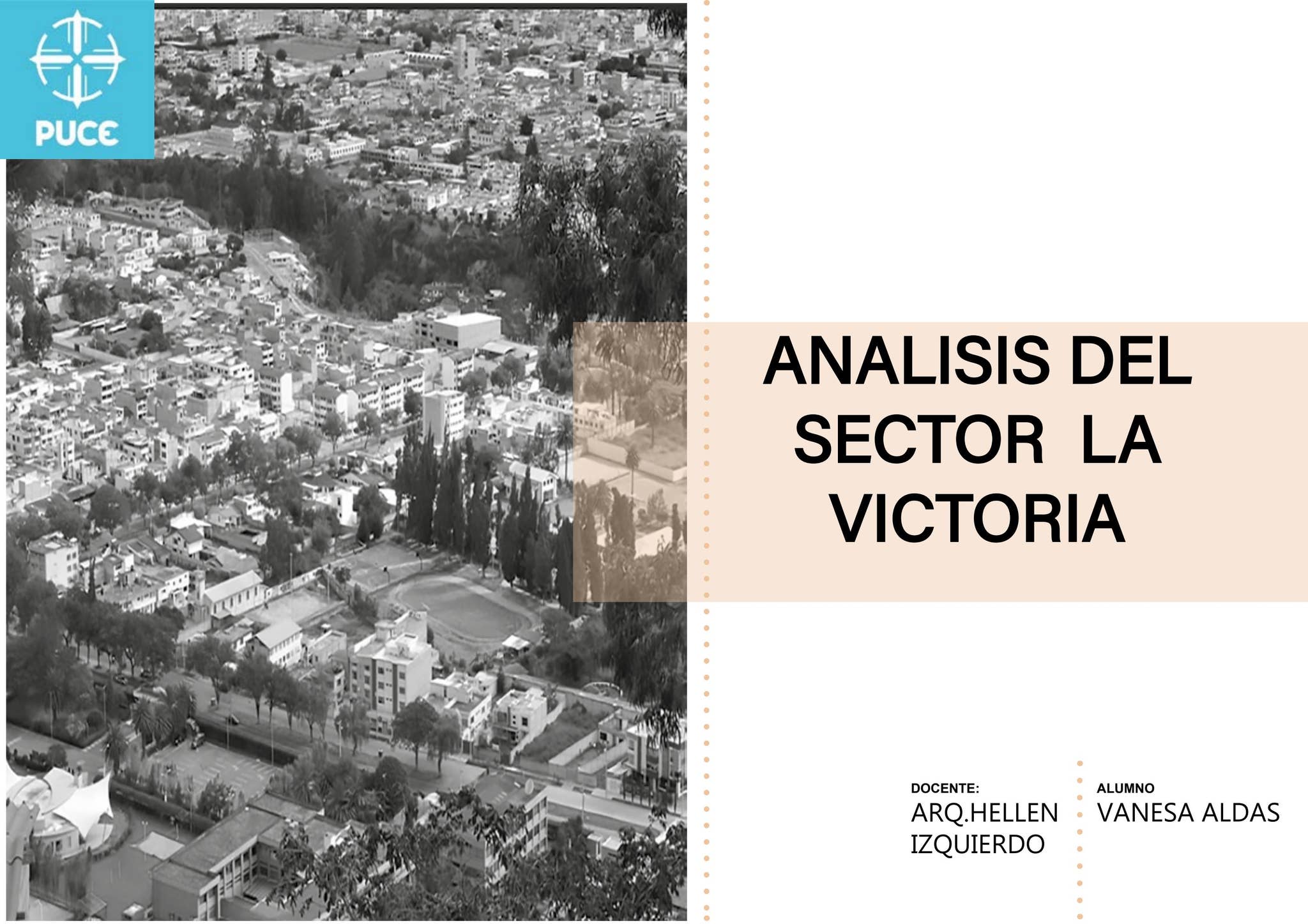 ANÁLISIS DEL SECTOR LA VICTORIA by VANESSA NAYELI ALDAS CHAMORRO - Issuu