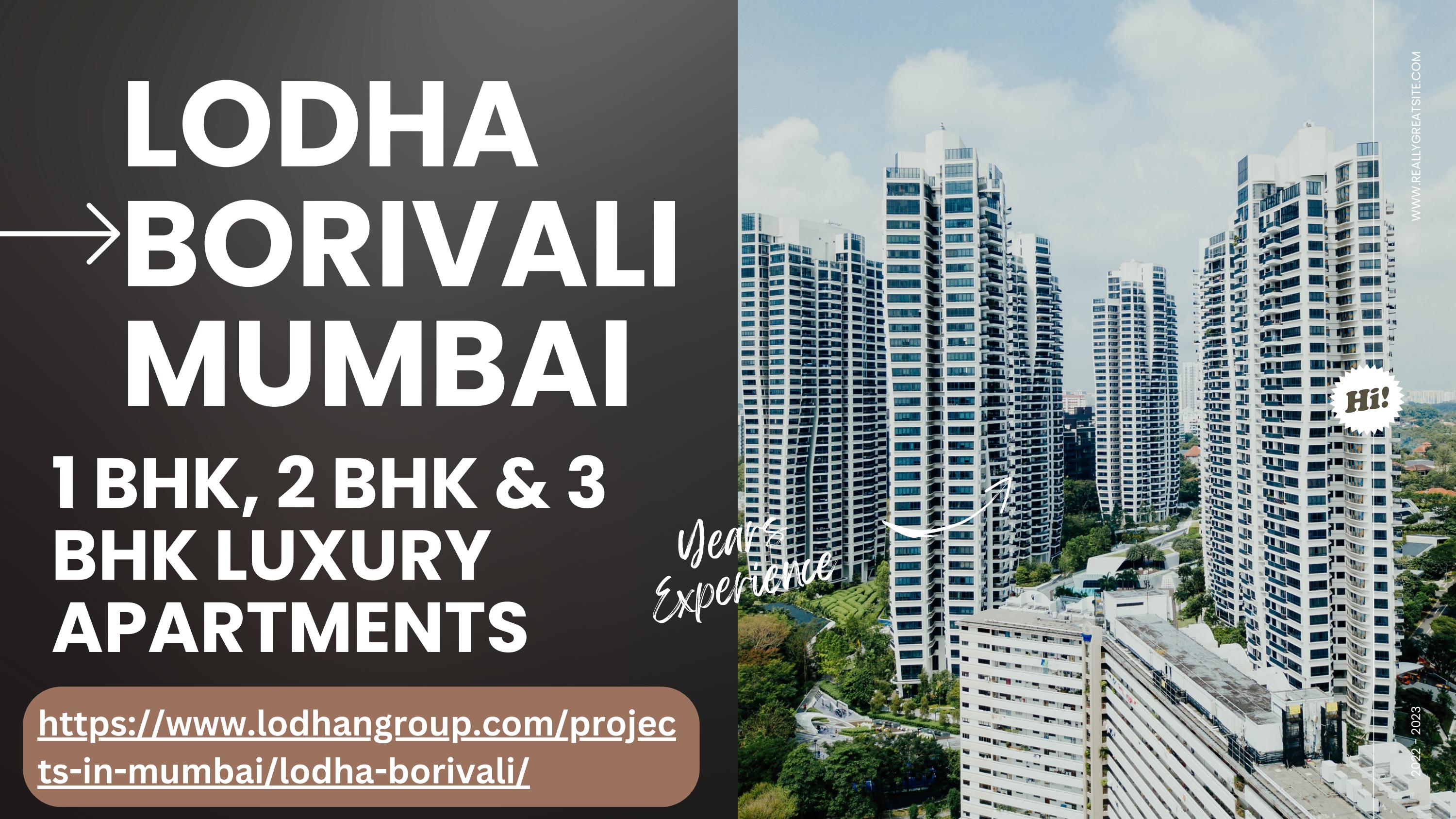 Lodha Borivali Mumbai Residential Apartment High Amenities by ...
