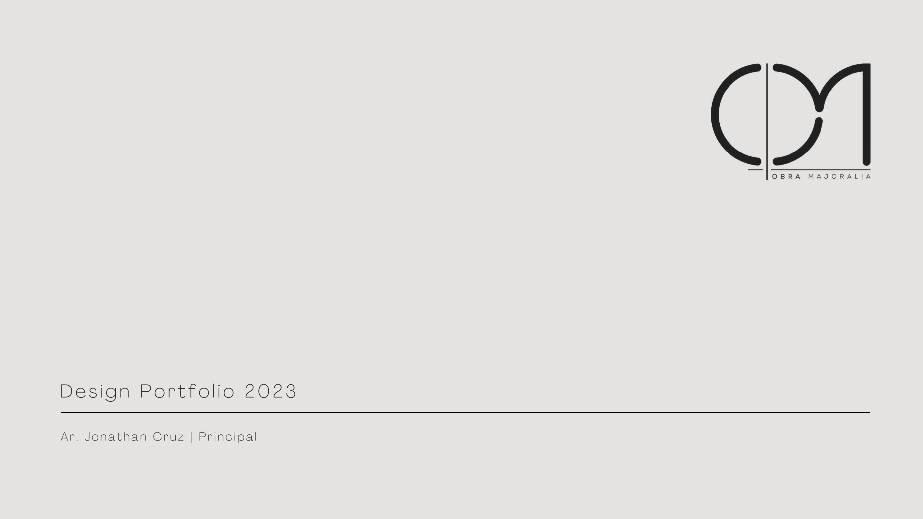 Jonathan Cruz Architecture Portfolio - 2023 by Iamacarbonate - Issuu