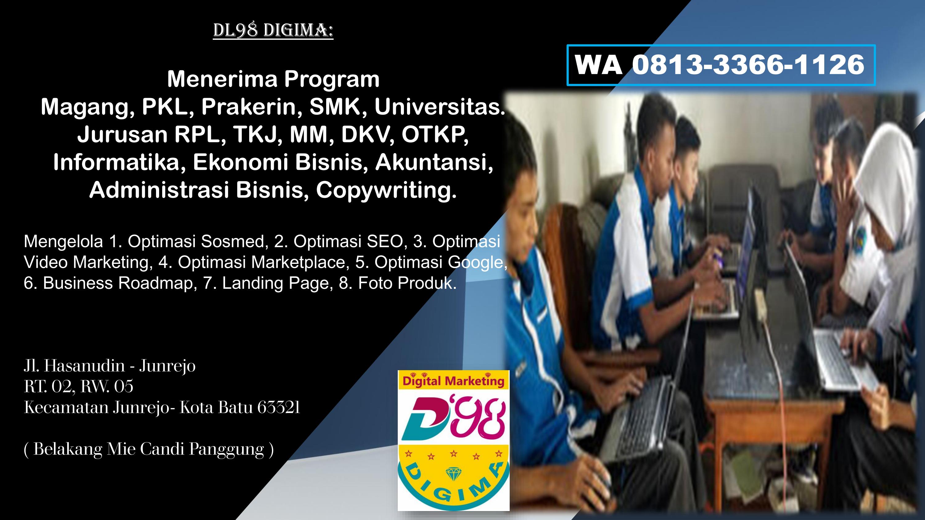 FREE WIFI, WA 0813-3366-1126, Lengkap Dan Nyaman Tempat Magang DL98 Digima Malang by DL98 DIGIMA ...