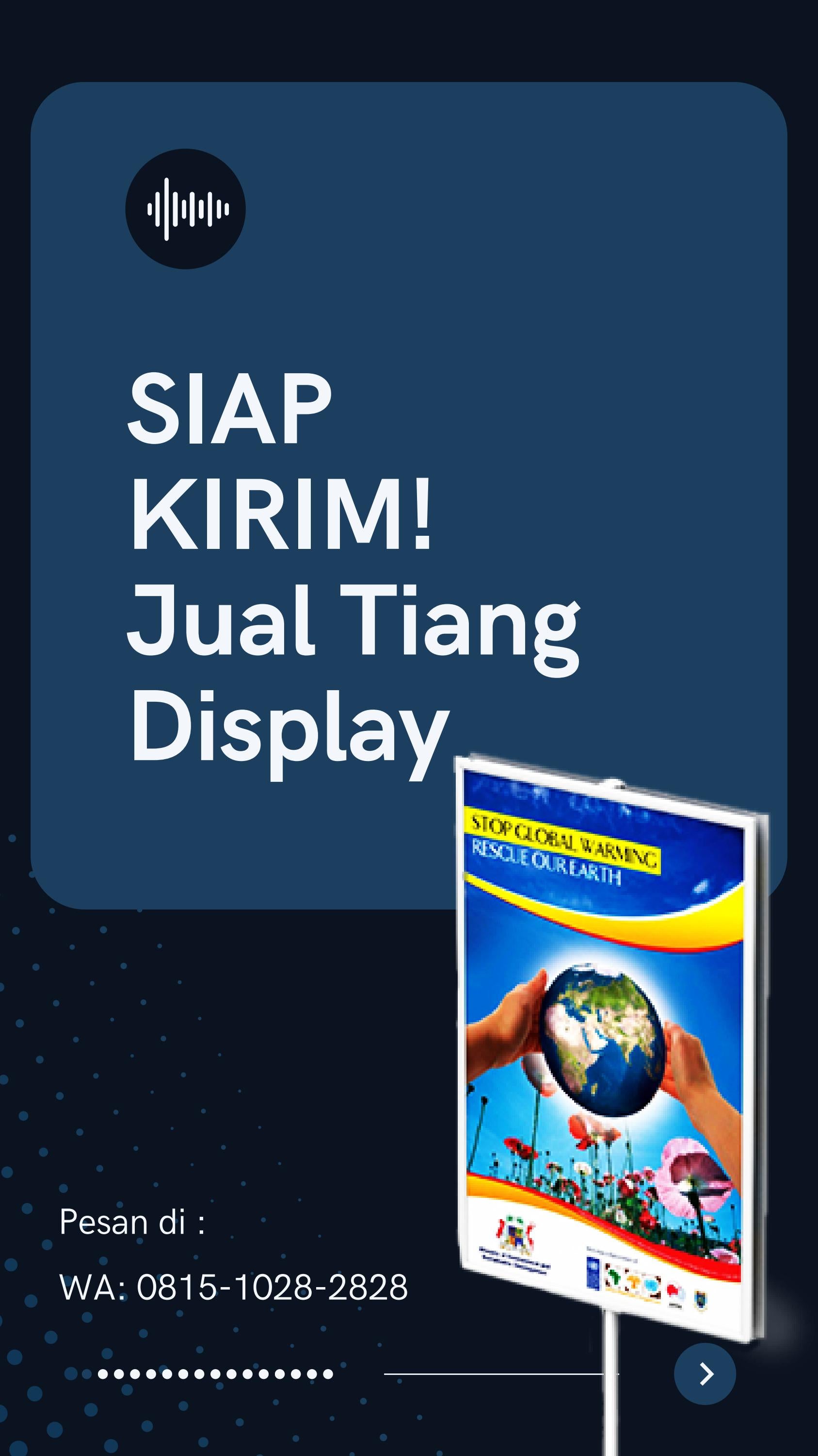 SIAP KIRIM! Jual Tiang Display Alumunium WA: 0815-1028-2828, Jakarta by ...