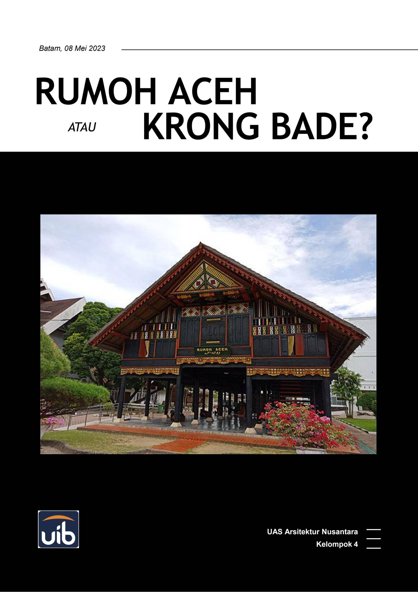 Arsitektur Tradisional Aceh, Krong Bade by Kllen W - Issuu