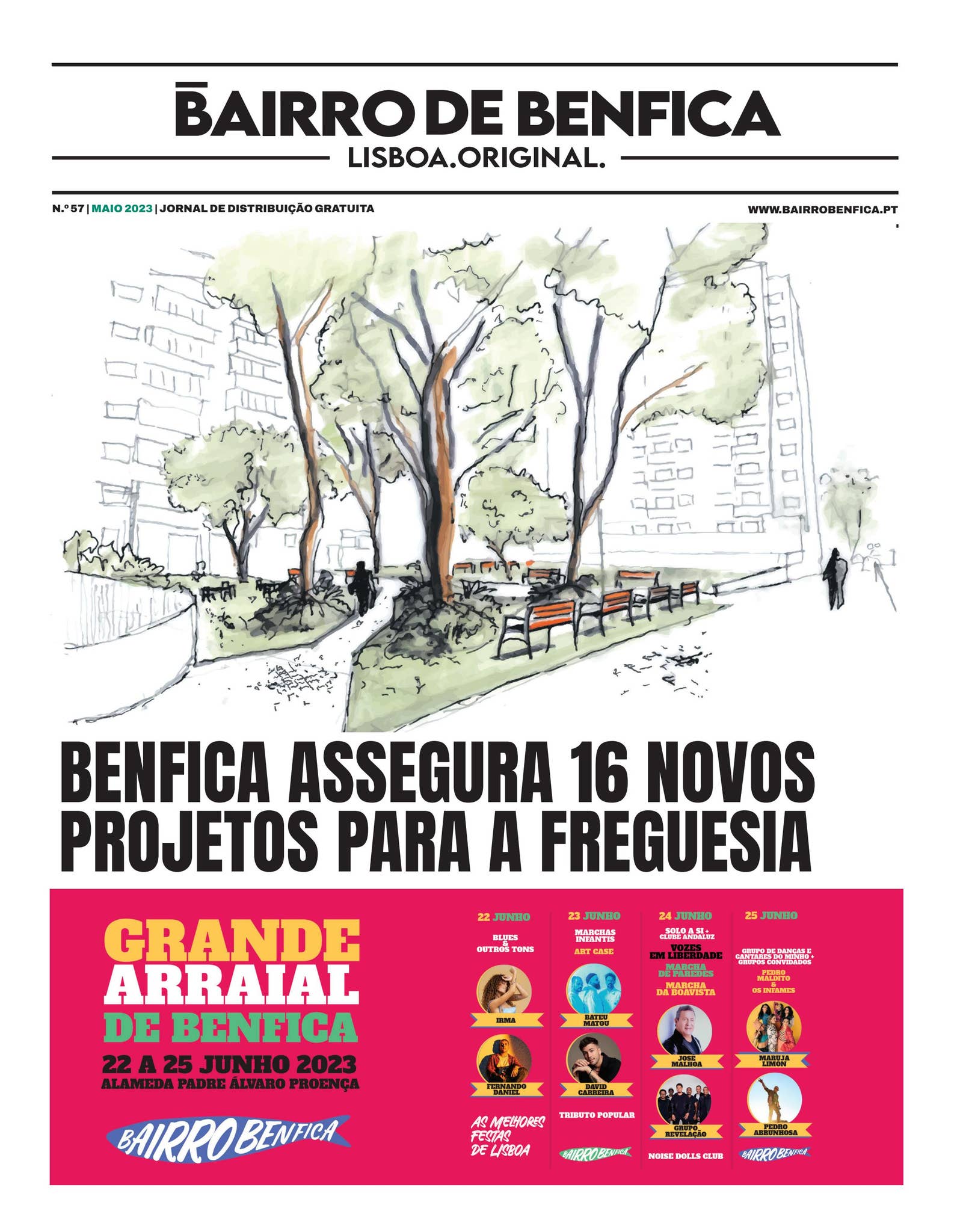 Jornal Bairro de Benfica Nº 57 by jf-benfica - Issuu
