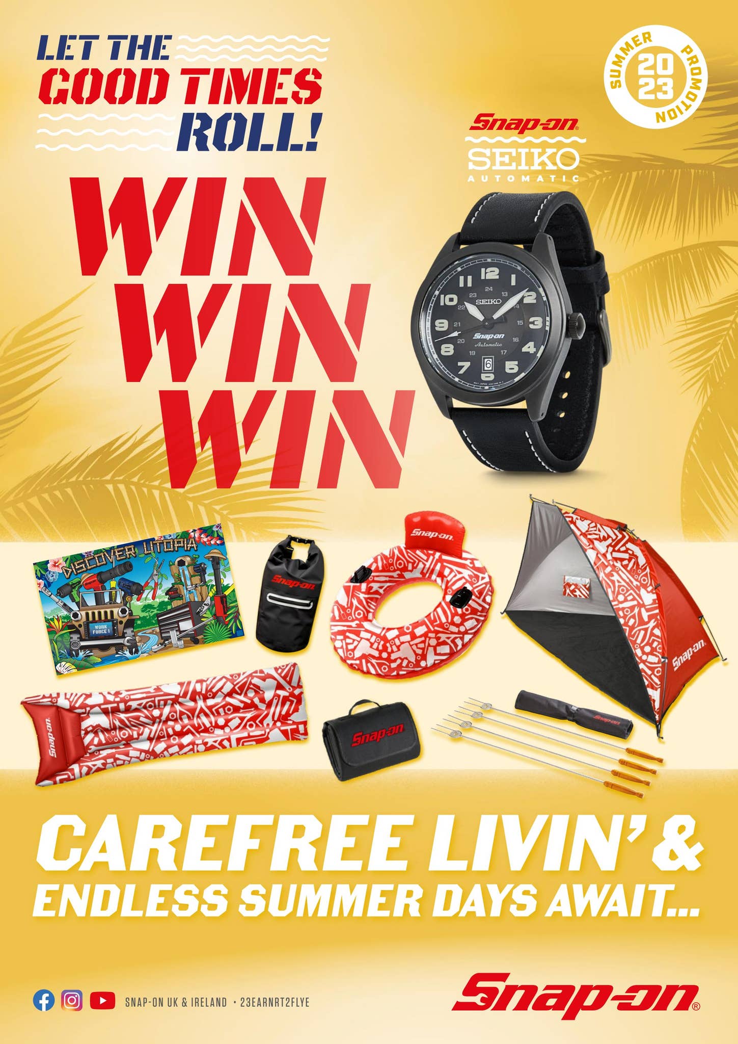 Snap-on Tools Let the Good Times Roll EURO Flyer by Snap-on Tools UK/IE ...