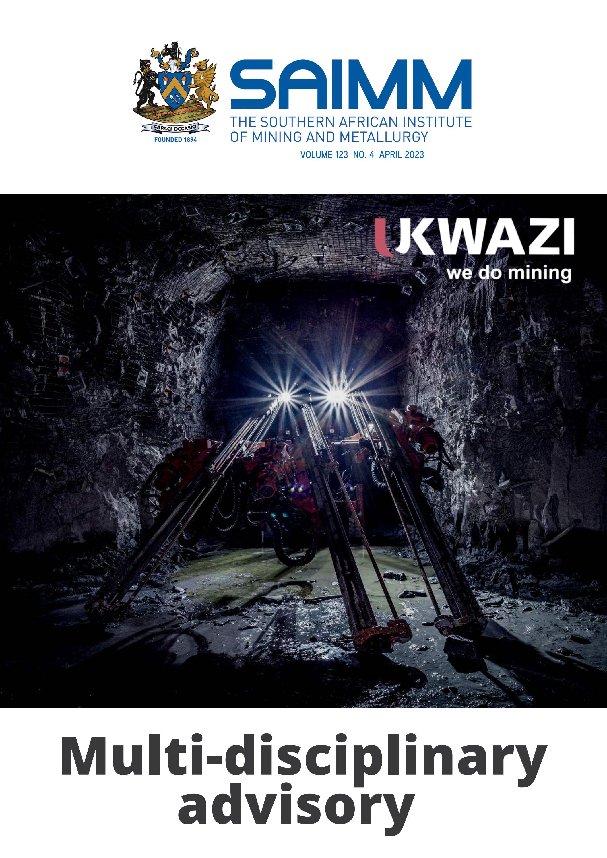 Saimm 202304 apr by SAIMM - Issuu